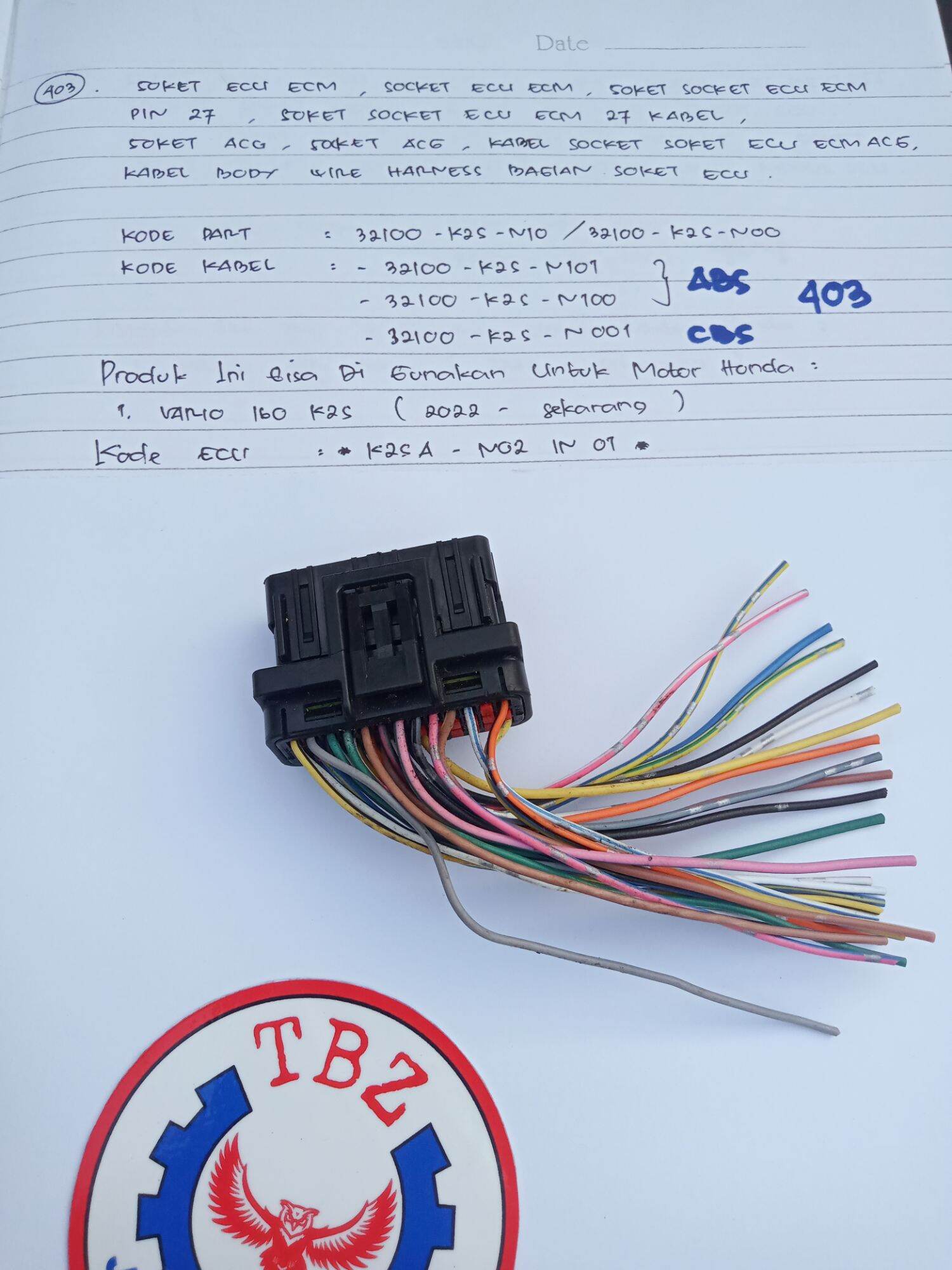 soket ecu vario 160 abs socket ecu vario 160 tipe abs soket ecu vario ...