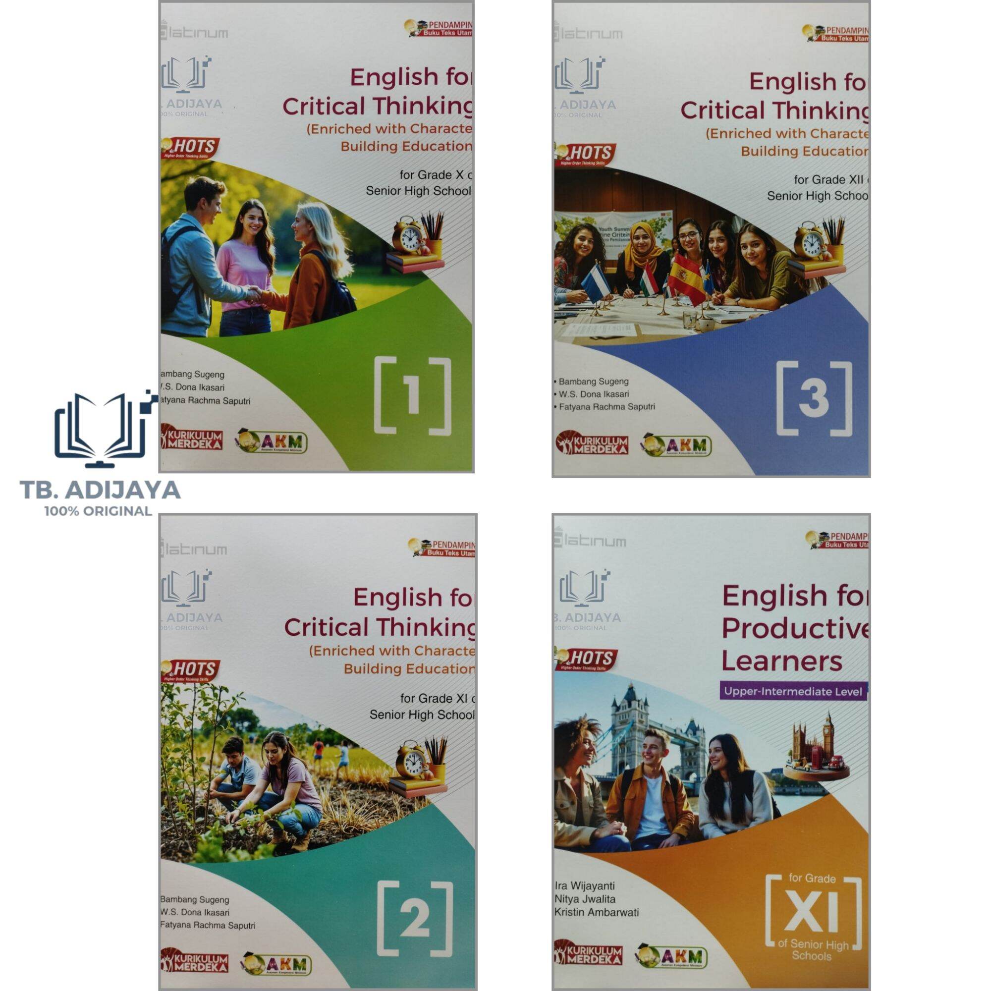 Buku Bahasa Inggris Wajib dan Bahasa Inggris Tingkat Lanjut English For ...