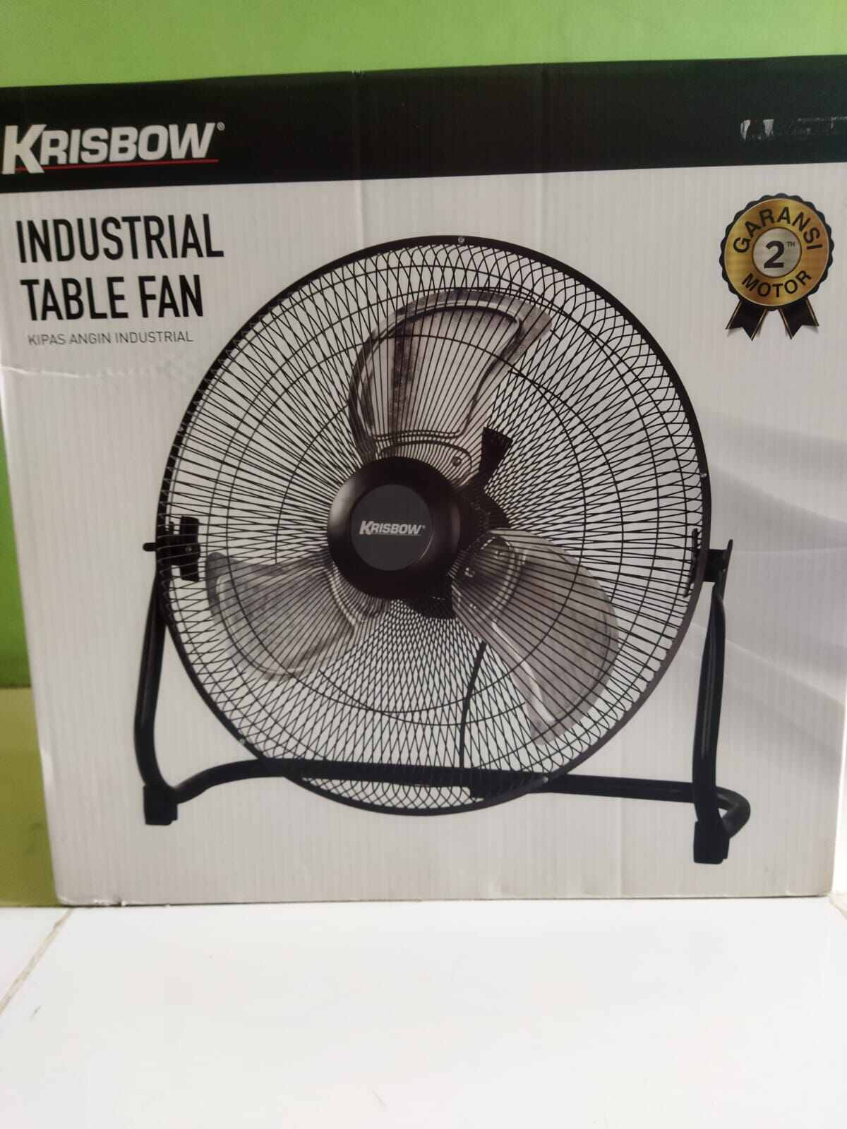 Krisbow Kipas Angin Meja Industrial 40cm Industrial Table Fan 16 Inc ...