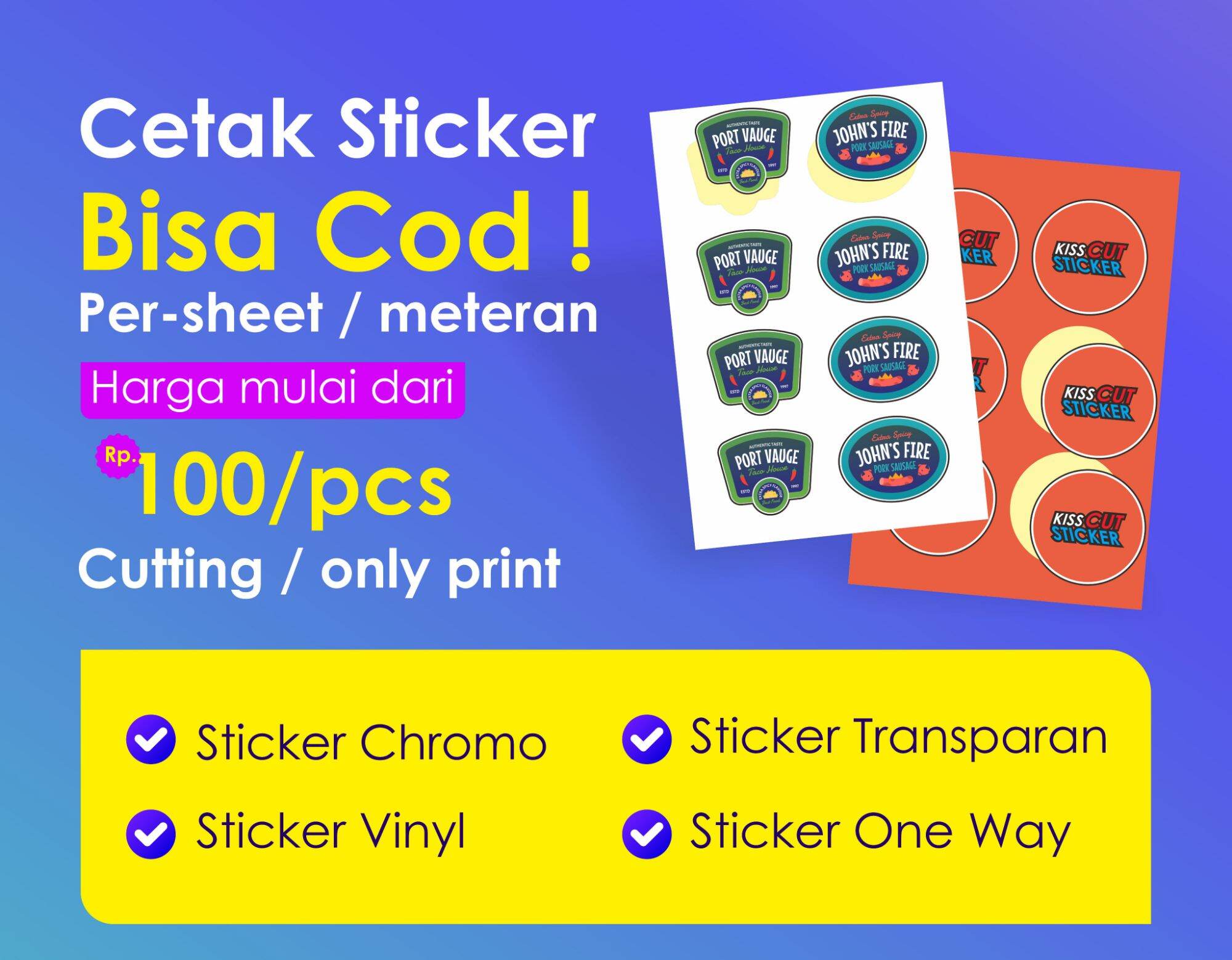 STIKER LOGO NASTAR BEBAS COSTEM | Lazada Indonesia
