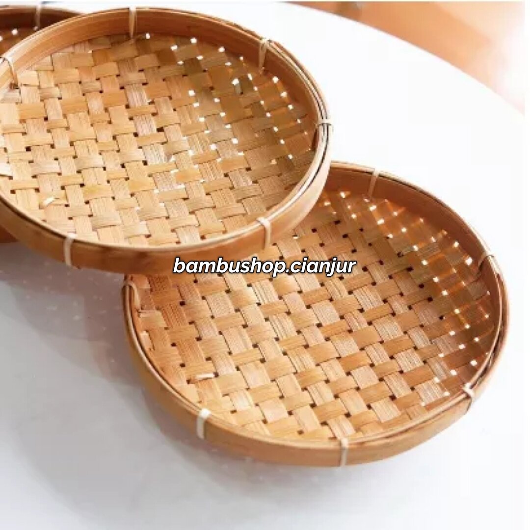 Piring Lalapan Bambu | Penyetan | Piring Pecel | Lazada Indonesia