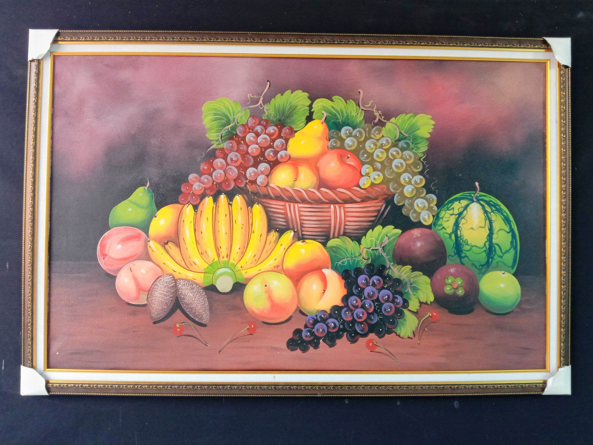 lukisan buah buahan dan frame | Lazada Indonesia