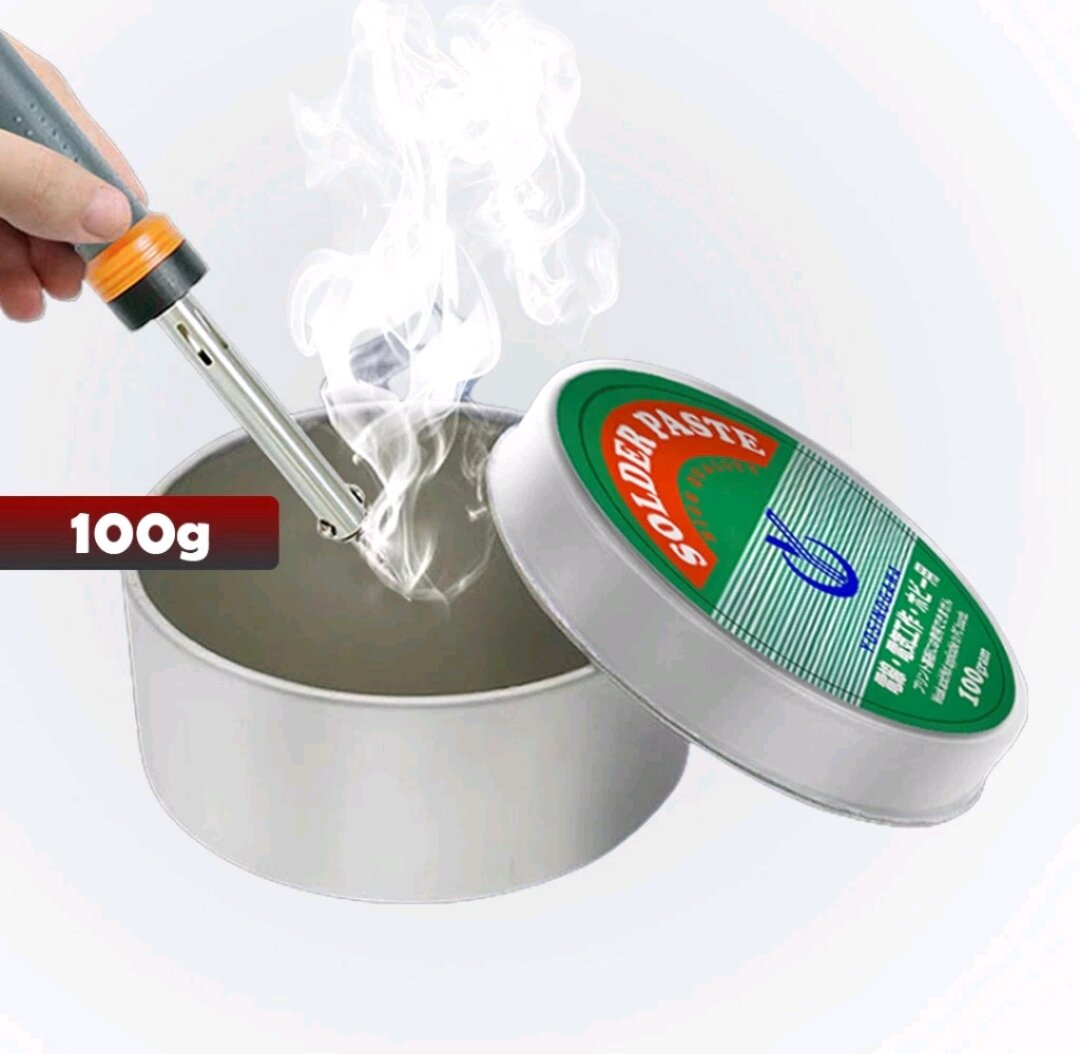 Pasta Solder Timah 100 Gram Bebas Minyak - Soldering Paste 100g - Timah ...