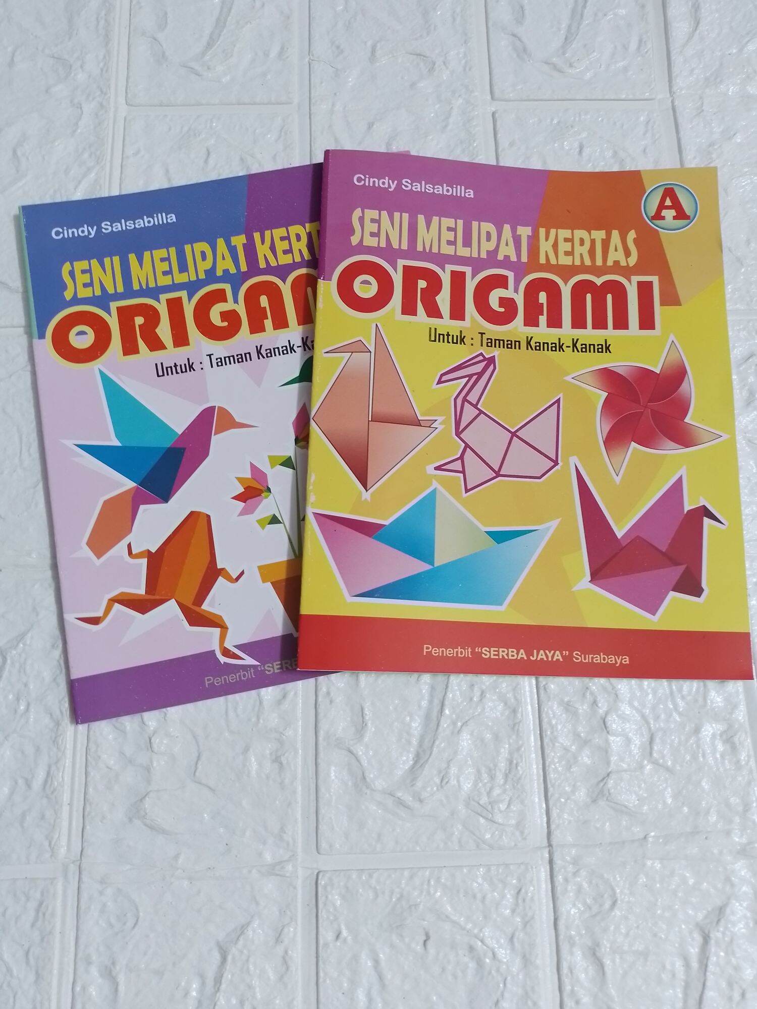 BUKU SENI MELIPAT KERTAS ORIGAMI - BUKU AKTIFITAS ANK TK SD UMUM ...