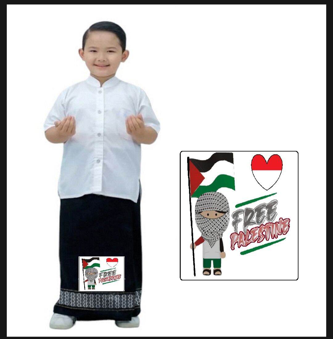 Sarung Instan Karakter Anak Palestine Usia 1-8 Tahun | Lazada Indonesia