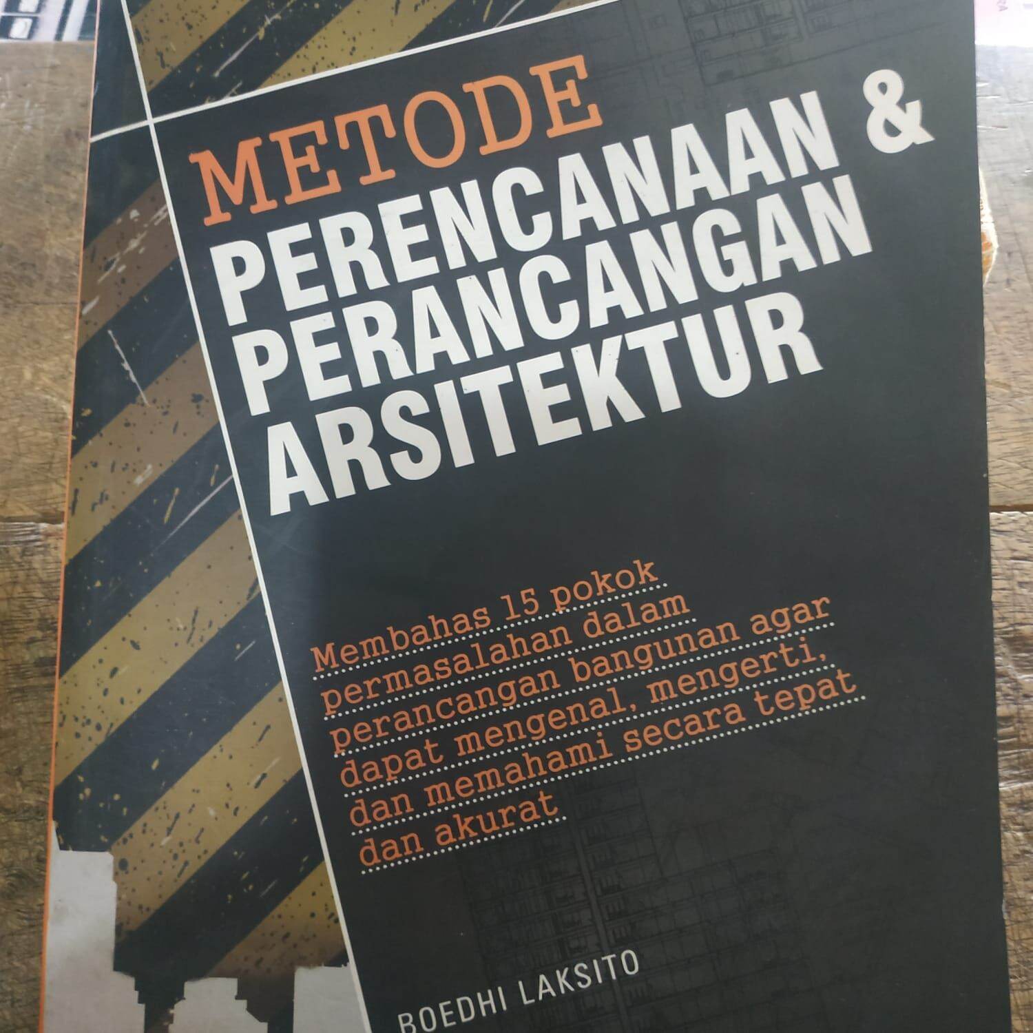 buku metode perencanaan dan perancangan arsitektur | Lazada Indonesia
