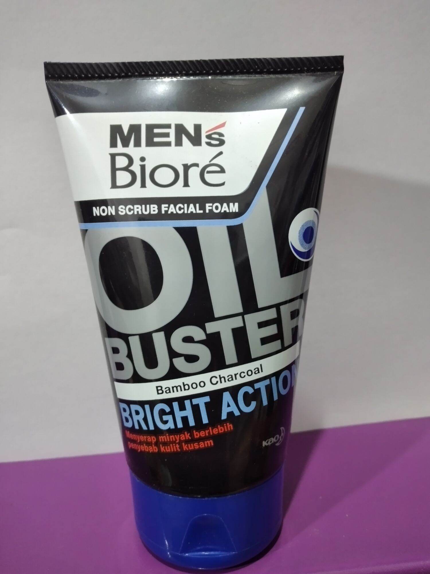 Biore men oil buster bright action 100g | Lazada Indonesia