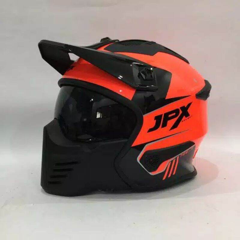 HELM JPX MX 726-r PULL WARNA | Lazada Indonesia