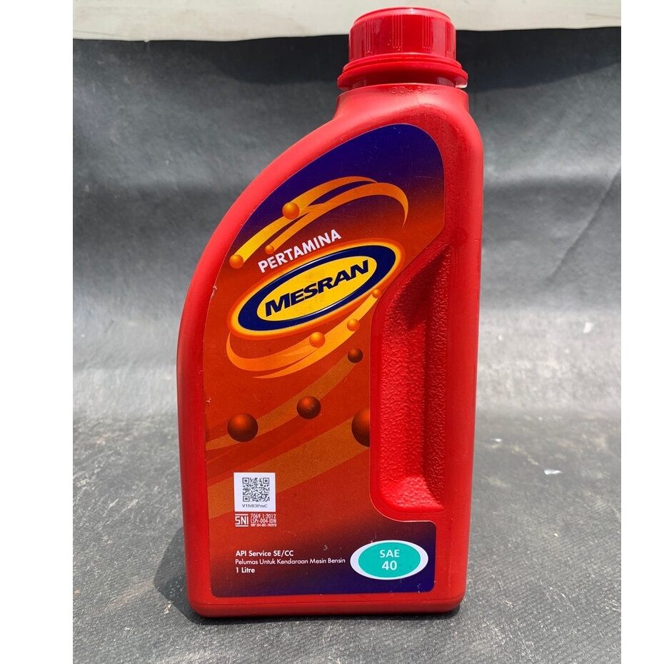 OLI MOTOR OLI MESRAN SAE 1L original oli motor supra honda oli motor ...