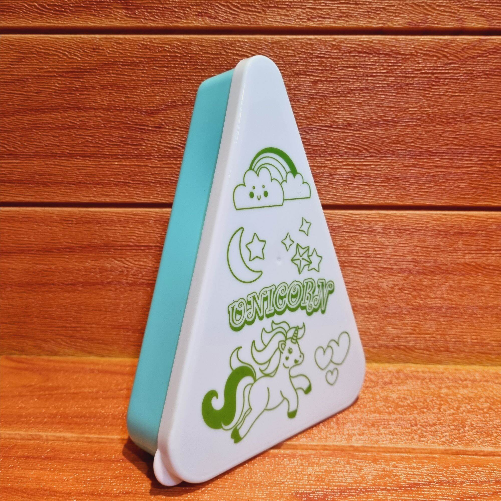 Lunch Box Segitiga / Tempat Makan Segitiga / Lunch Box Pizza / Tempat ...