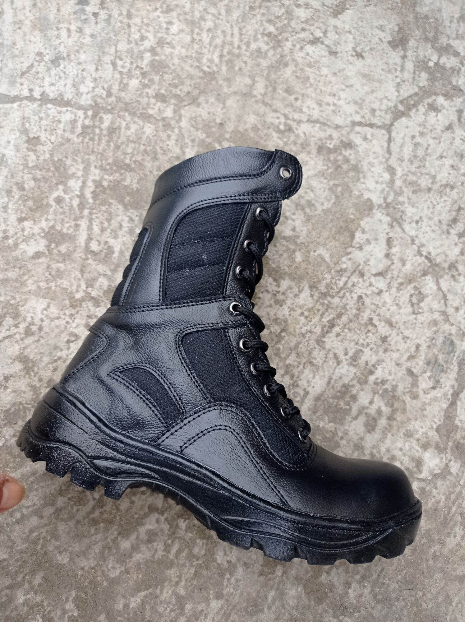 SEPATU PDL JATAH KULIT | Lazada Indonesia