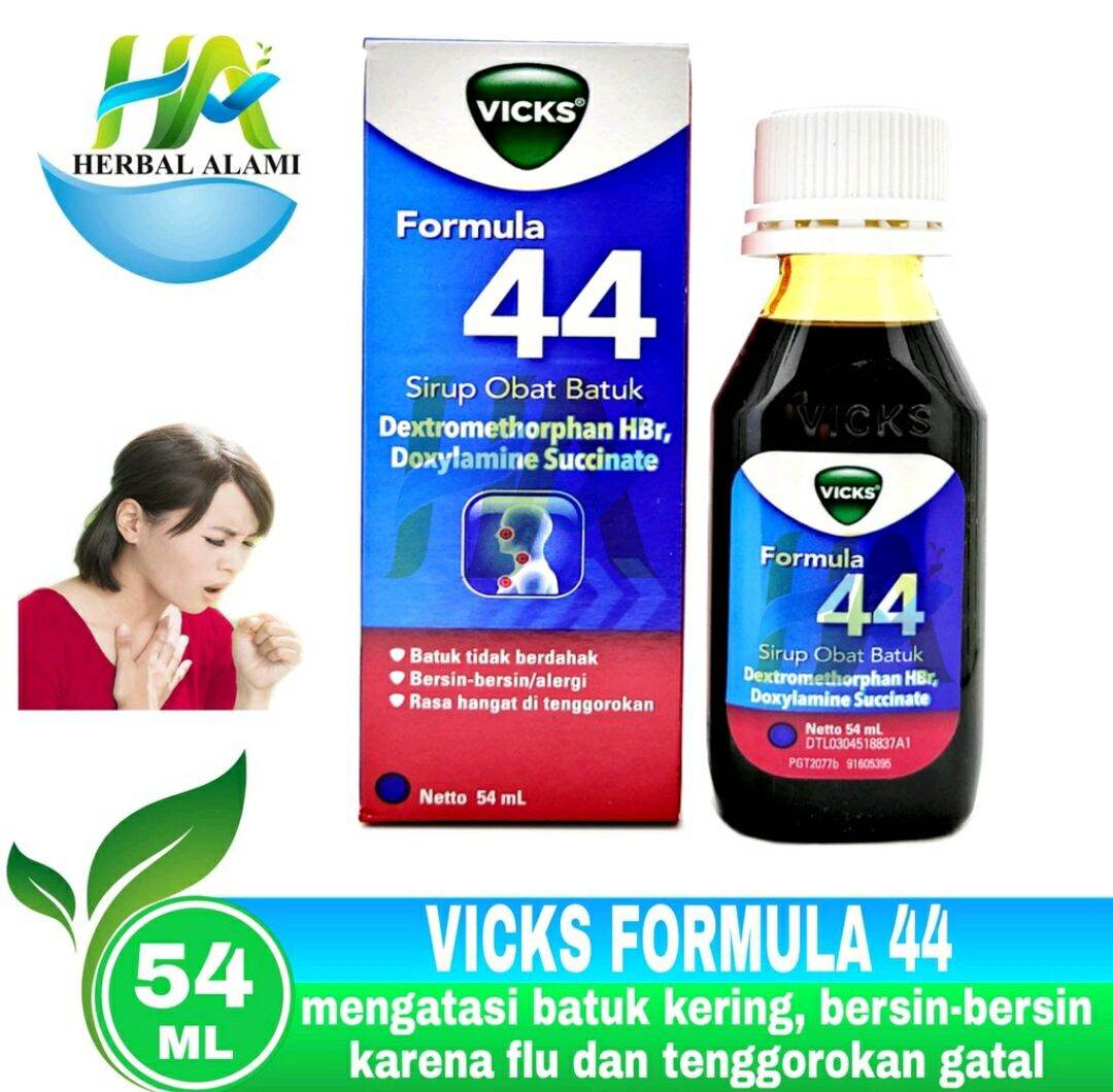 Vicks Formula 44 Dewasa 54ml - Sirup Obat Batuk | Lazada Indonesia