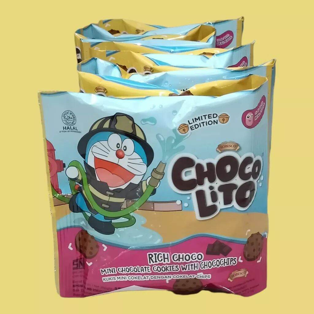 Chocolito Mini Cookies Choco lito Kukis Dengan Cokelat Chips isi 10 x ...