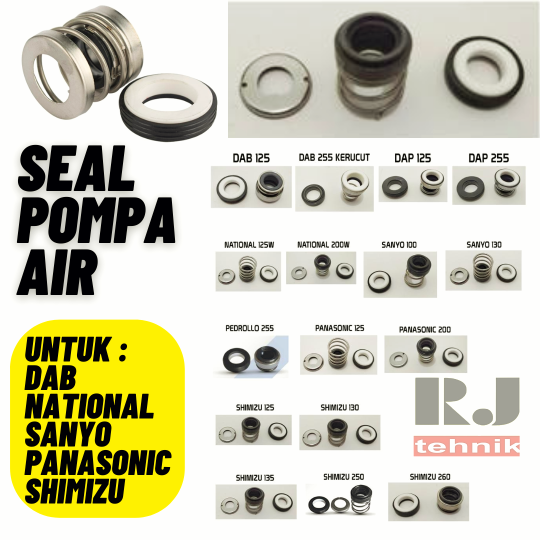 Seal Pompa Air Spare Part Sanyo Shimizu National Panasonic Dab Dap ...