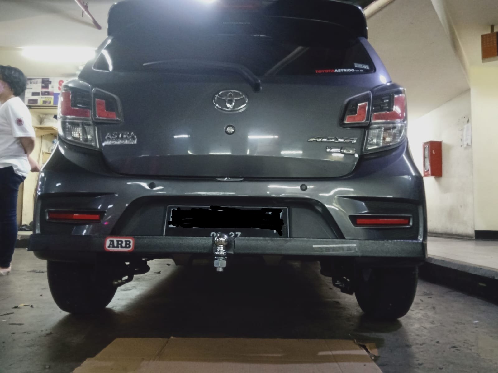 Towing Bar Besi ARB Bumper Belakang Mobil AGYA / AYLA UP 2024 | Lazada ...