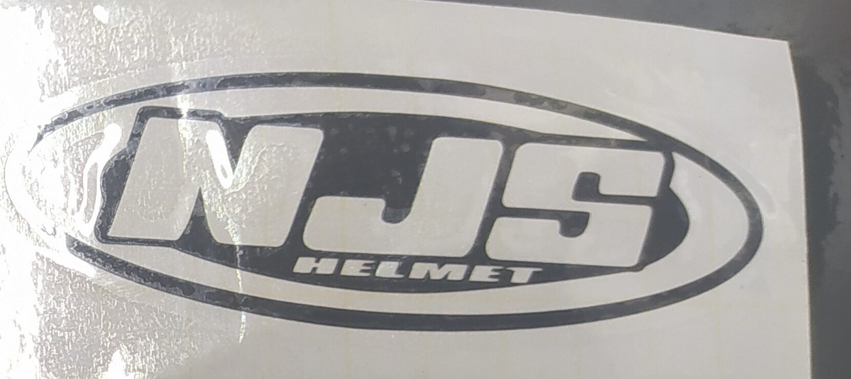 mall sticker repaint helm logo NJS | Lazada Indonesia