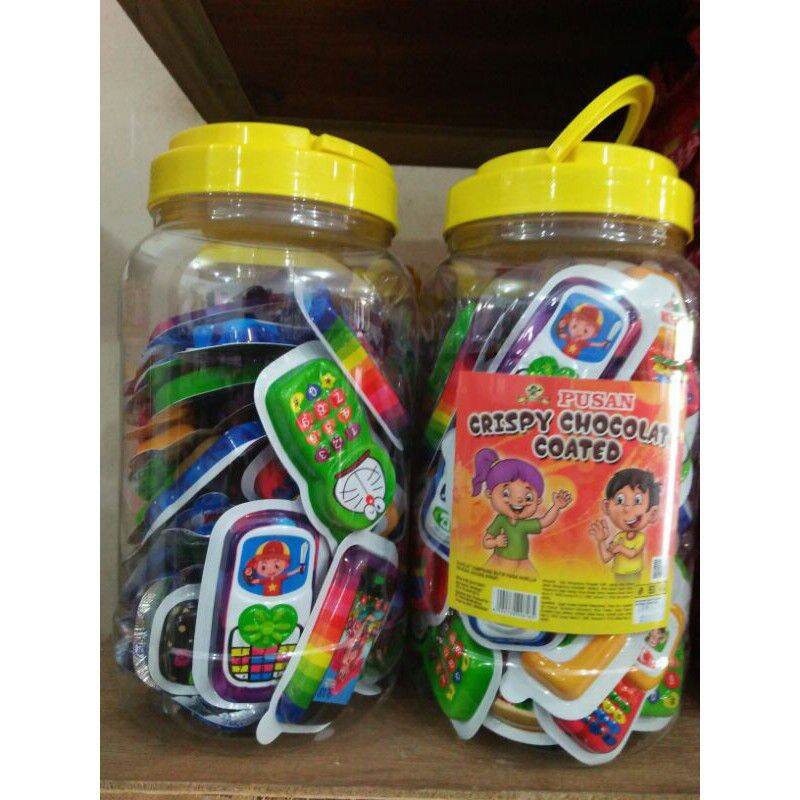 COKLAT COMPOUND BUTIR RASA VANILLA DENGAN JAGUNG CRISPY CEMILAN COKLAT ...