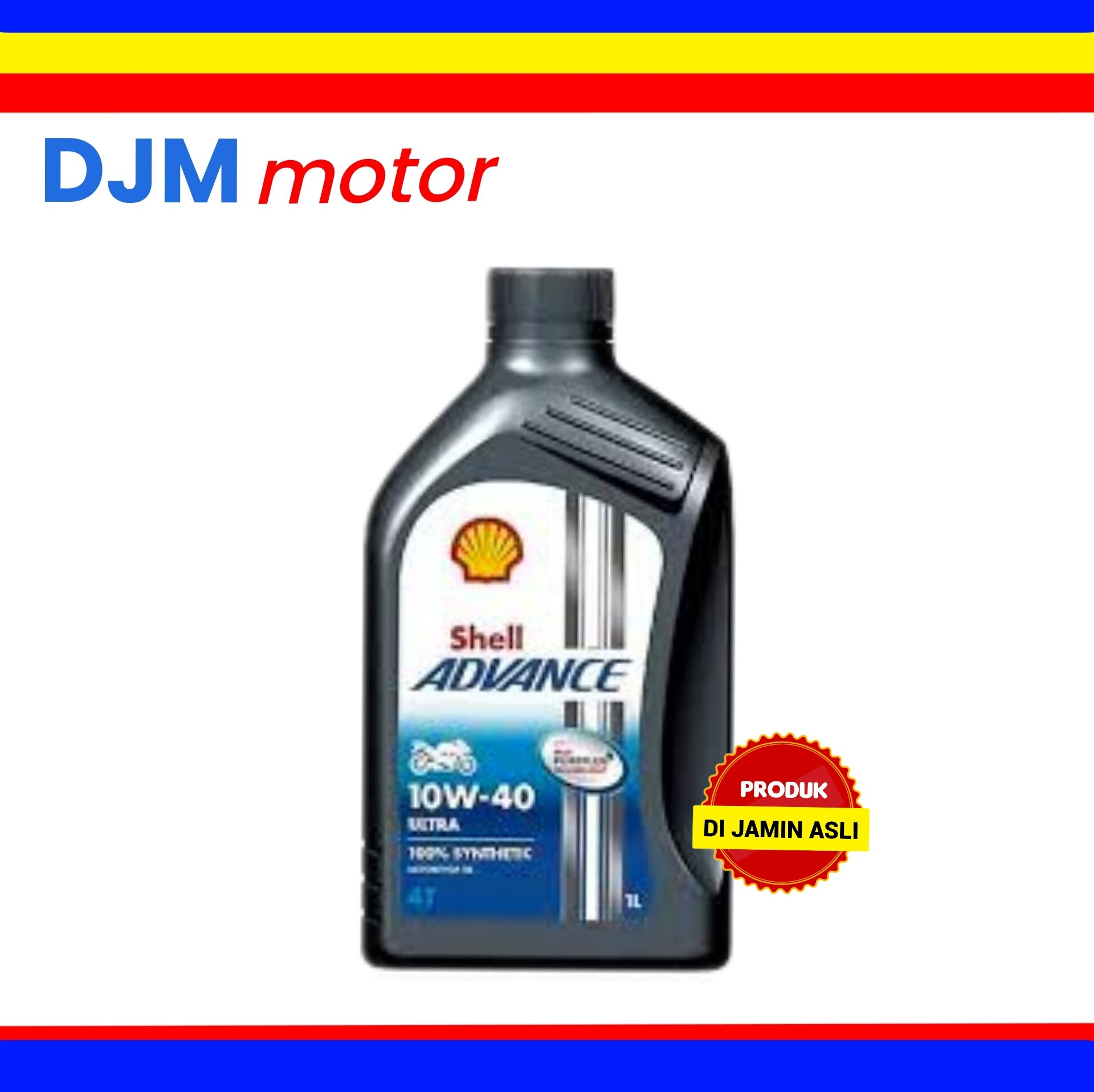 OLI SHELL ADVANCE ULTRA FULL SYNTHETIC 4T 10W-40 1L 100 % original ...