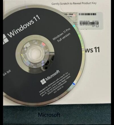 Windows 11 Professional (Pro) Oem Original x64BIT Media Installer DVD ...