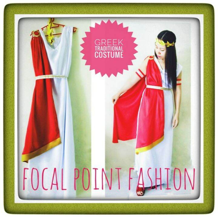 kostum Dewi Yunani dewasa Greek mythologi tradisional costume | Lazada ...