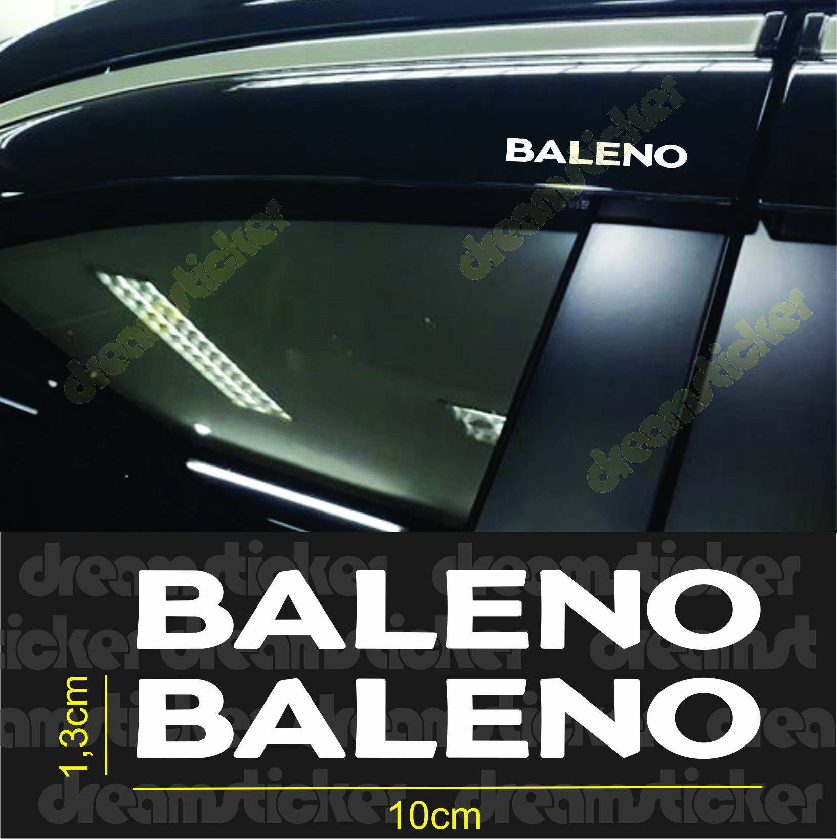 Cutting Sticker Talang Air Mobil Suzuki Baleno Stiker Car | Lazada ...