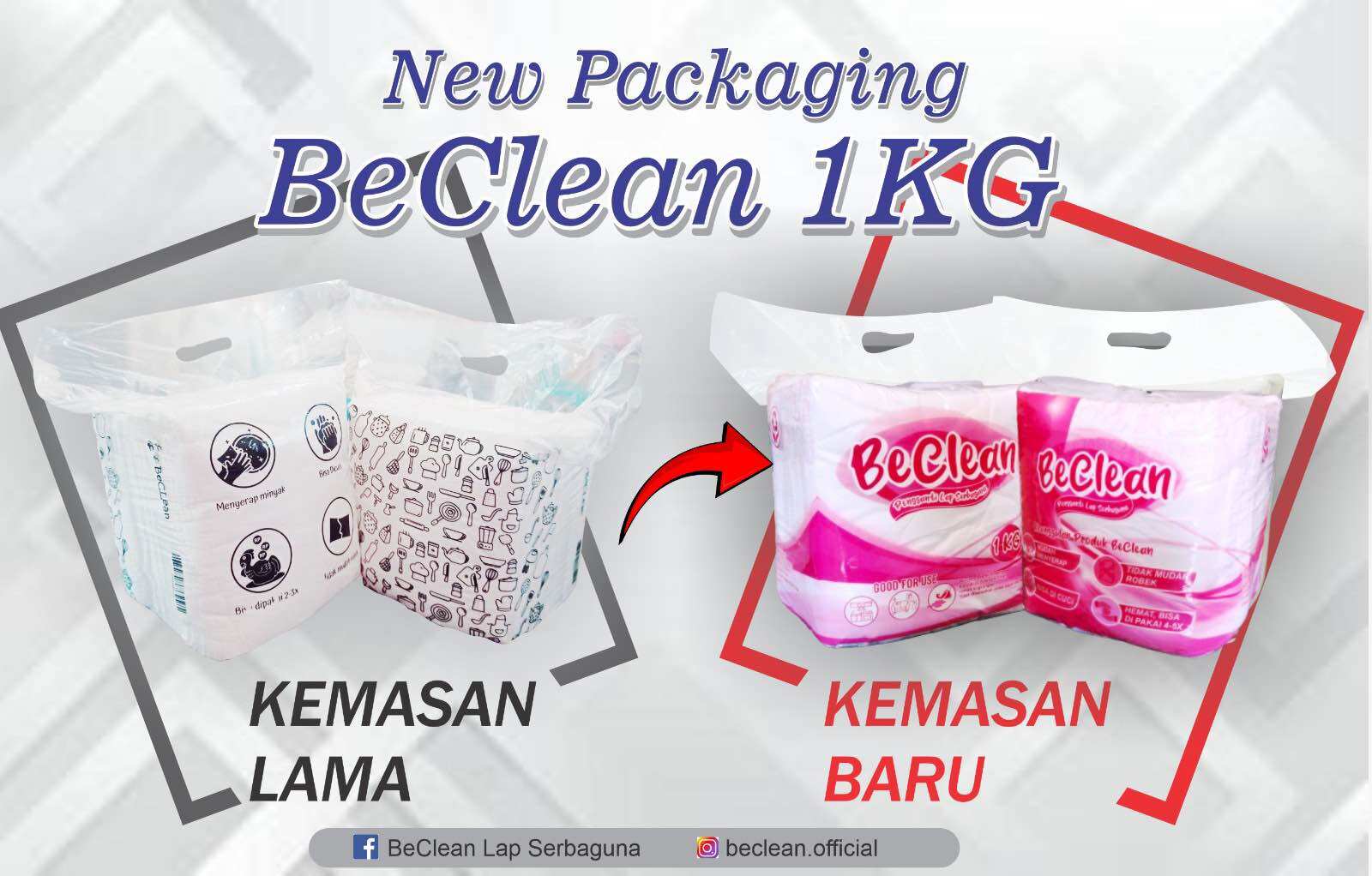 Tisu kompor kiloan - tisu kompor Be clean 1 KG - tisu serap minyak ...