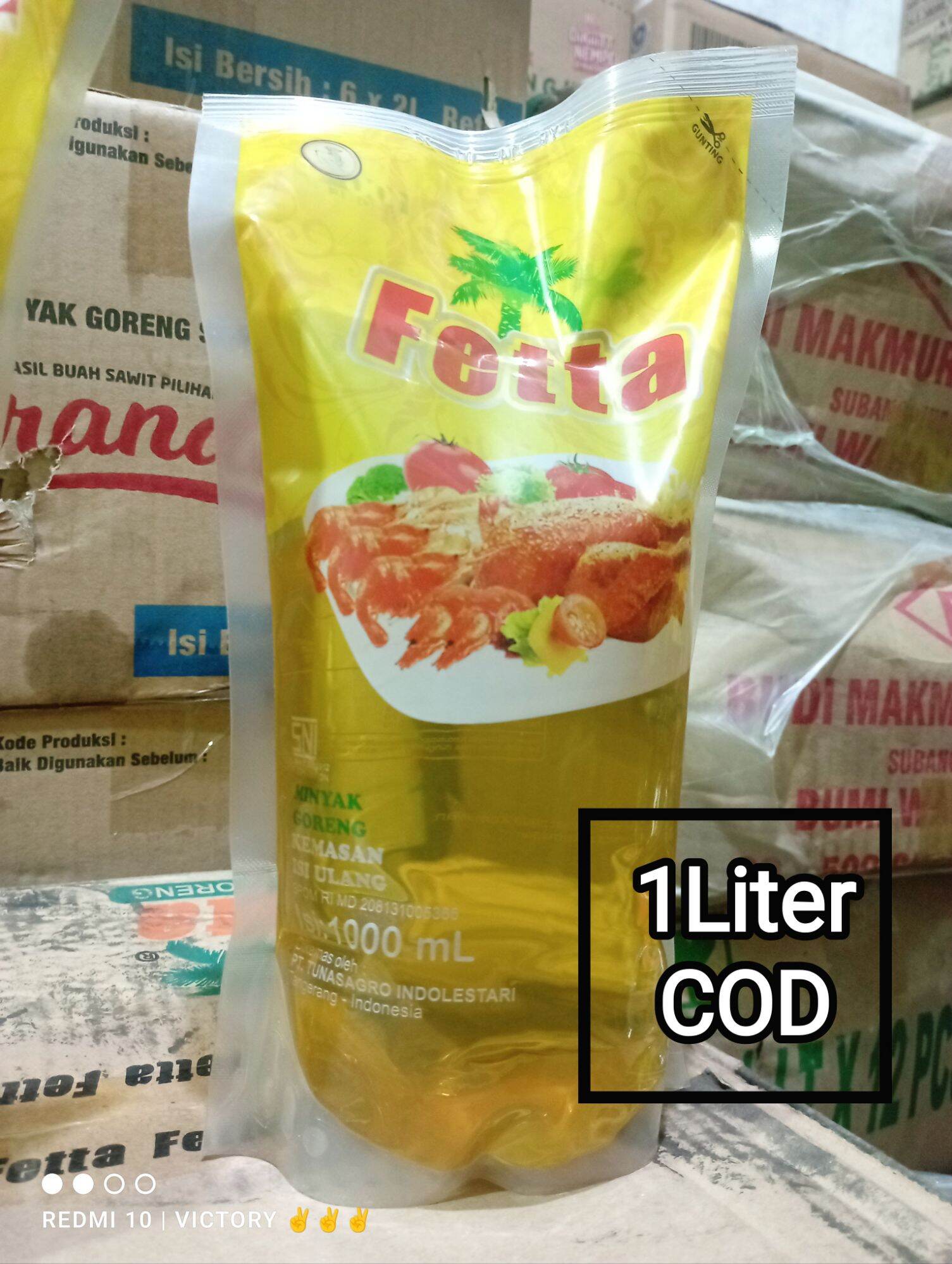 Minyak Goreng Fetta 1L | Lazada Indonesia