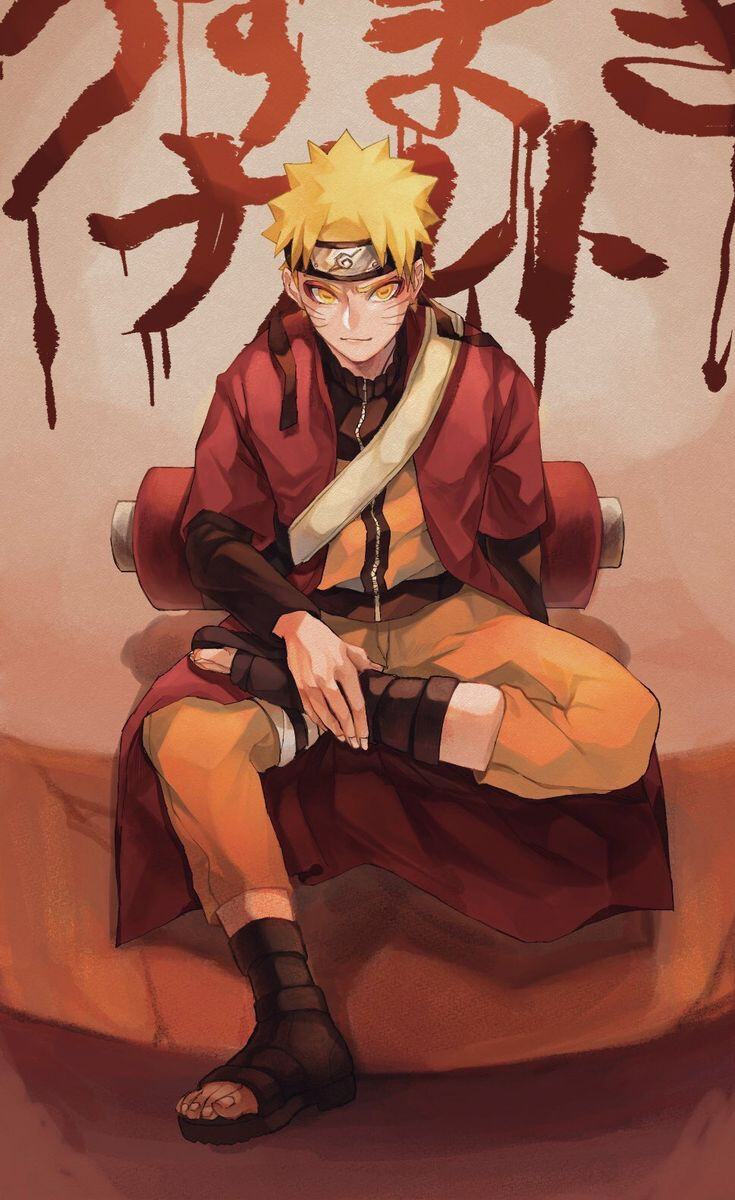 POSTER CETAK, NARUTO, UKURAN JUMBO 100 X 70 CM/ Hiasan Dinding/ Lukisan ...
