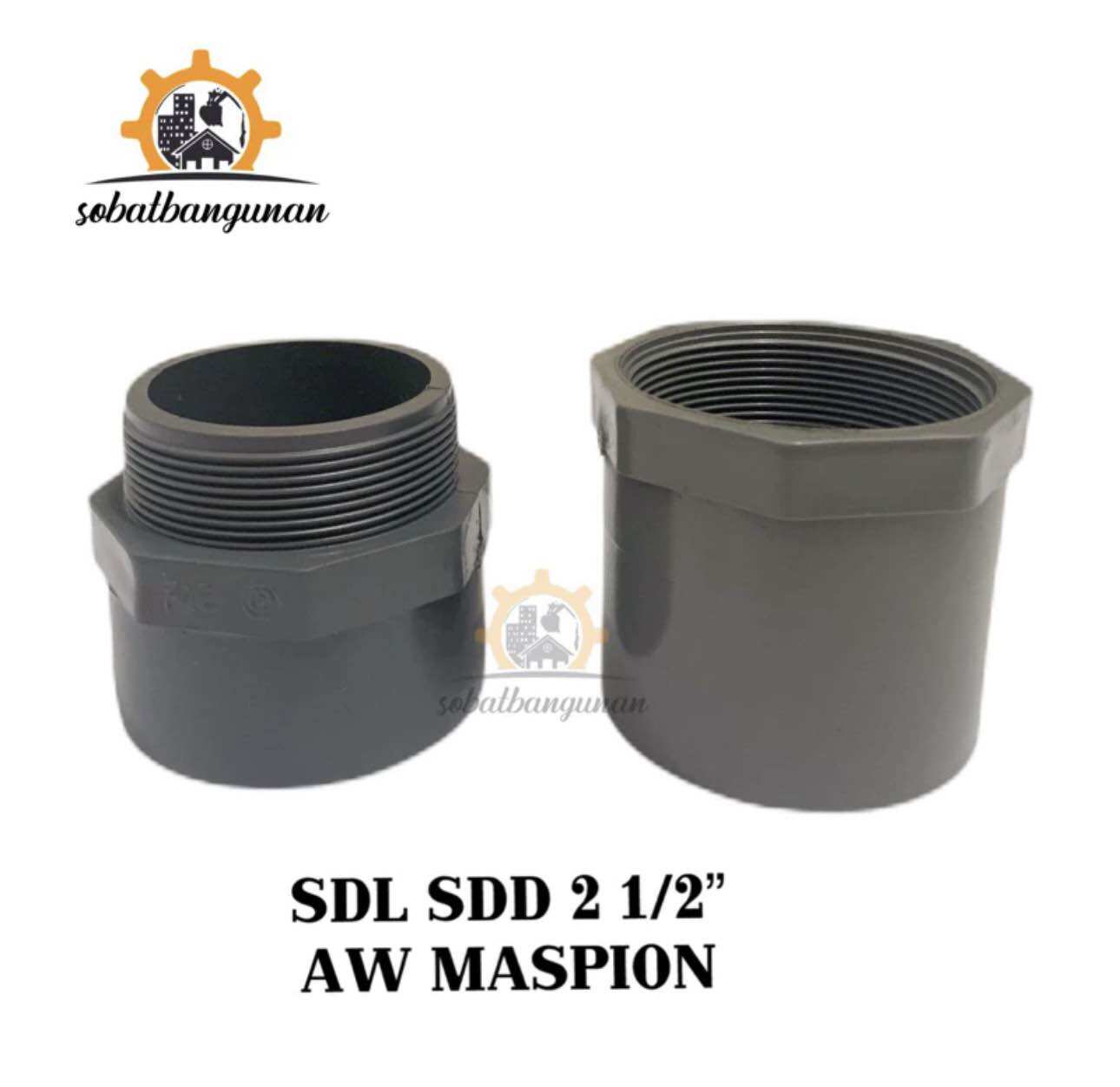 VALVE SOCKET Sok Drat Luar (SDL) 2 1/2” inch / FAUCET SOCKET Sok Drat ...