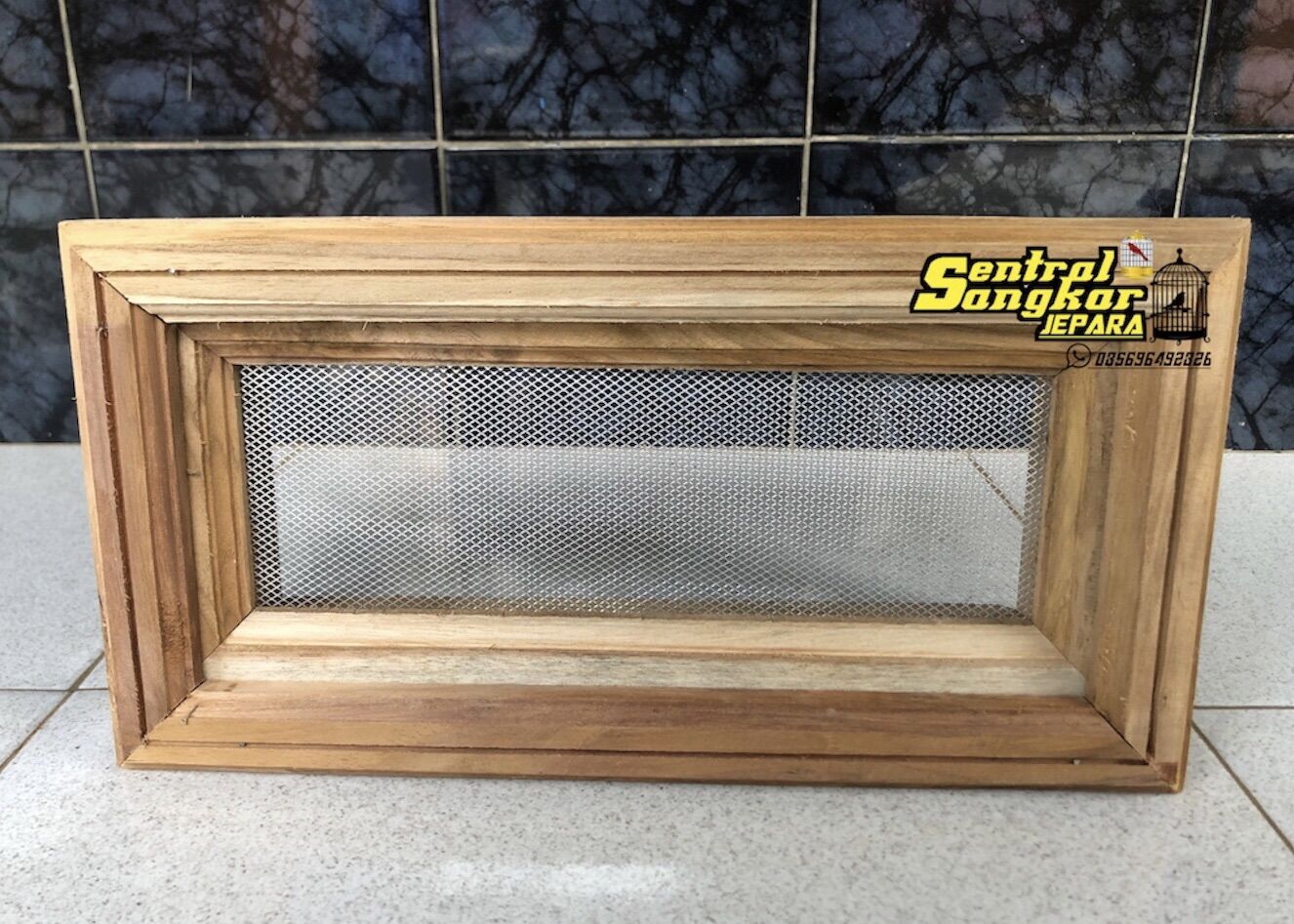 LOSTER FENTILASI UDARA KAYU JATI + KAWAT NYAMUK | Lazada Indonesia