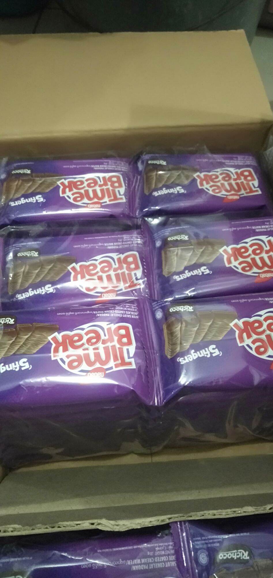 nabati time break coklat 1000an isi 20 | Lazada Indonesia