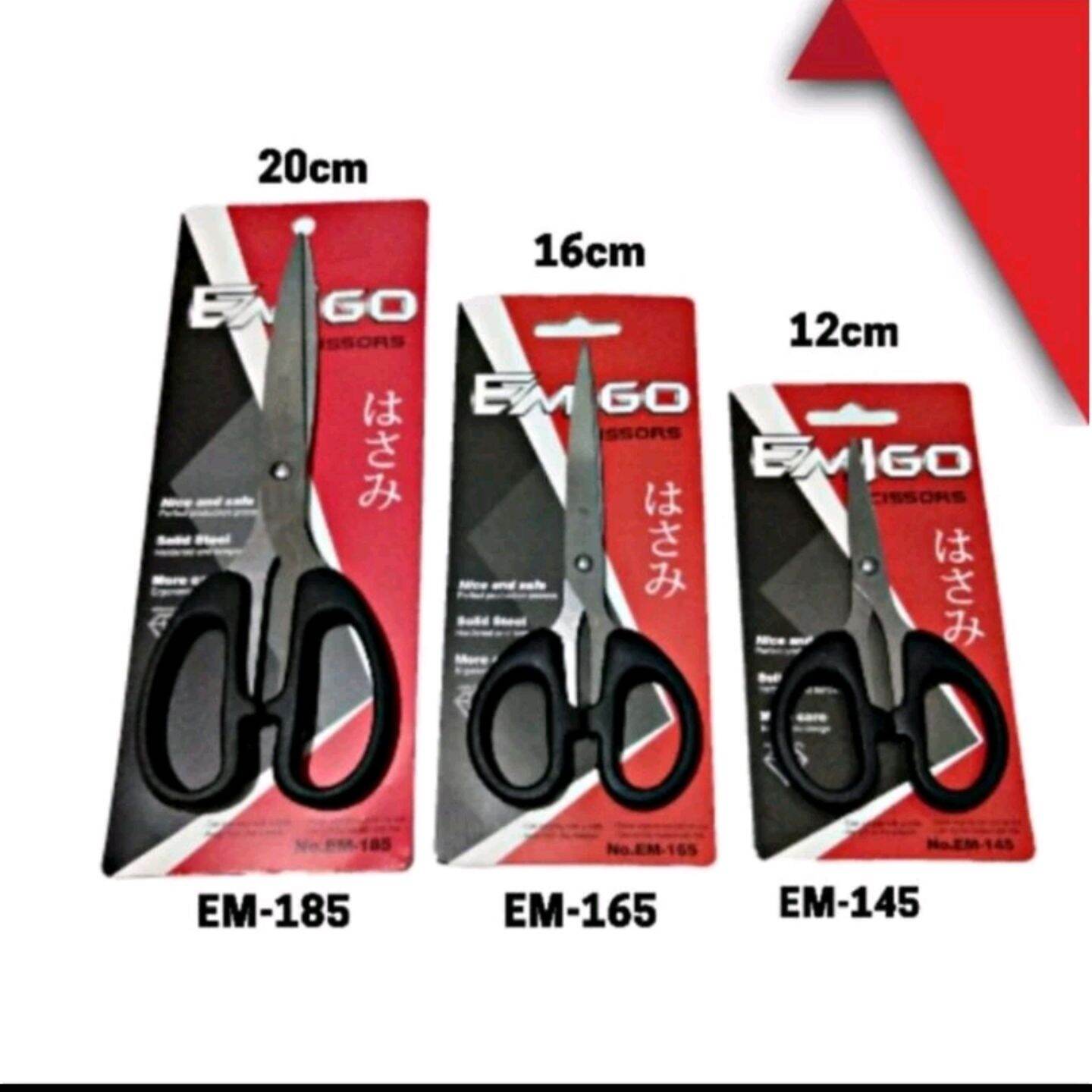 Gunting Stainless Steel Emigo / Gunting Sebaguna Kertas, Kain, Plastik ...