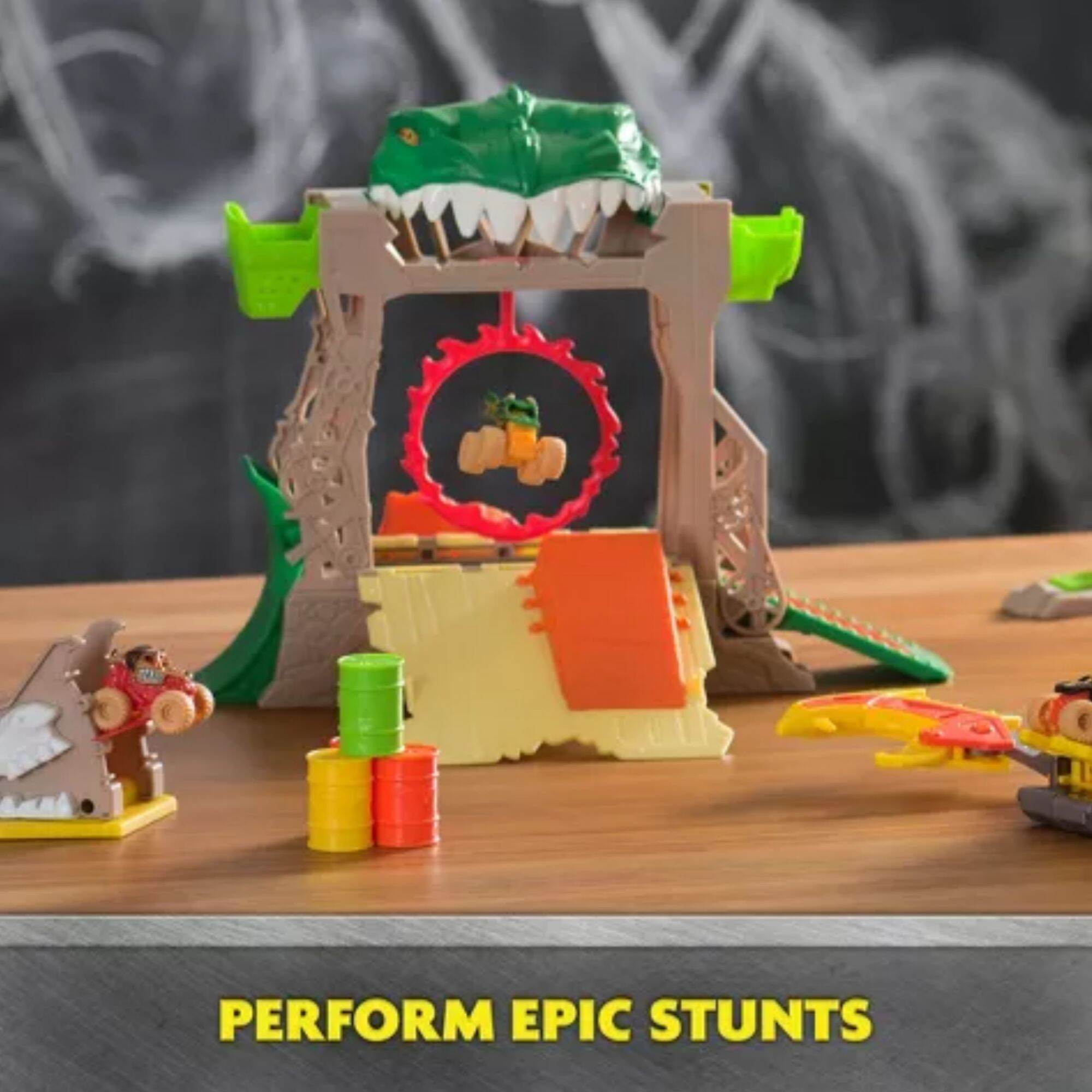 Hot wheels monster jam mini jams dragon dungeon of doom playset ...