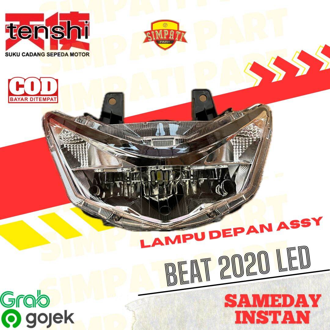 lampu depan beat led LED Deluxe assyK1A 2020 2021 2022 2023 | Lazada ...