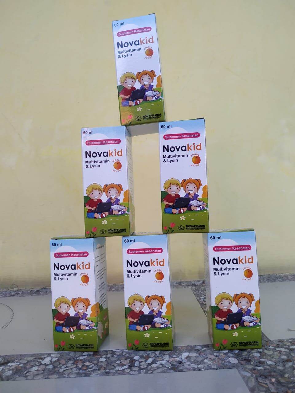 NOVAKID Sirup 60ml / Multivitamin Anak / Novapharin | Lazada Indonesia