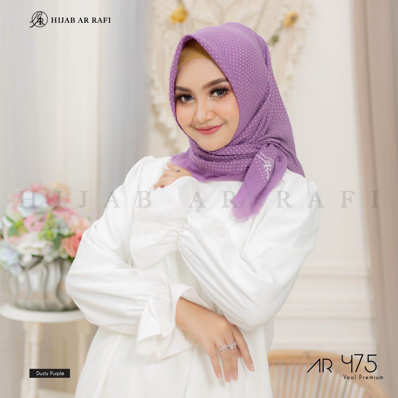 HIJAB AR RAFI | AR 475 SEGIEMPAT (ANNIHA COLLECTION) | Lazada Indonesia