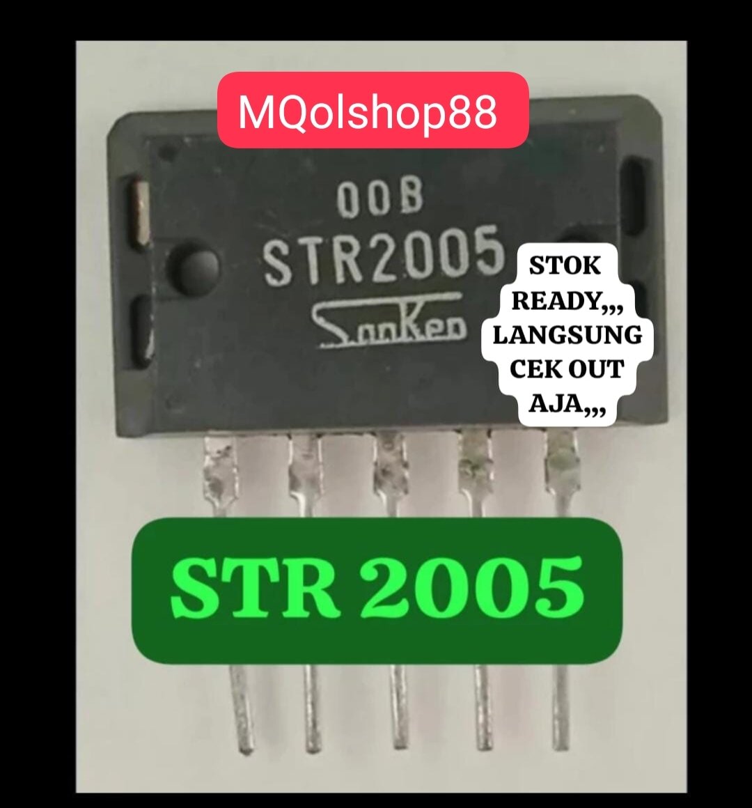 STR2005 STR 2005 IC TRANSISTOR TR MOSFET FET POWER AUDIO | Lazada Indonesia