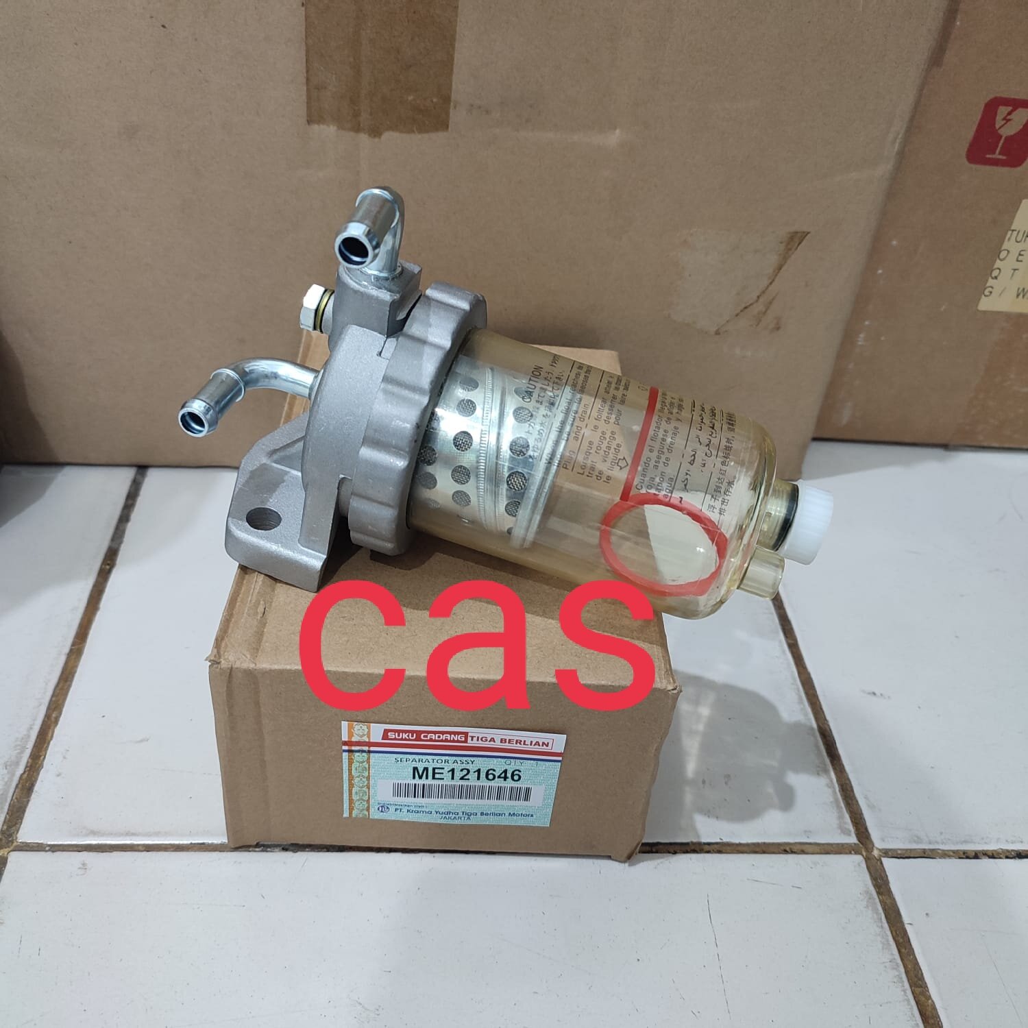 separator assy filter solar bawah mitsubishi canter ps125 ps135 ...