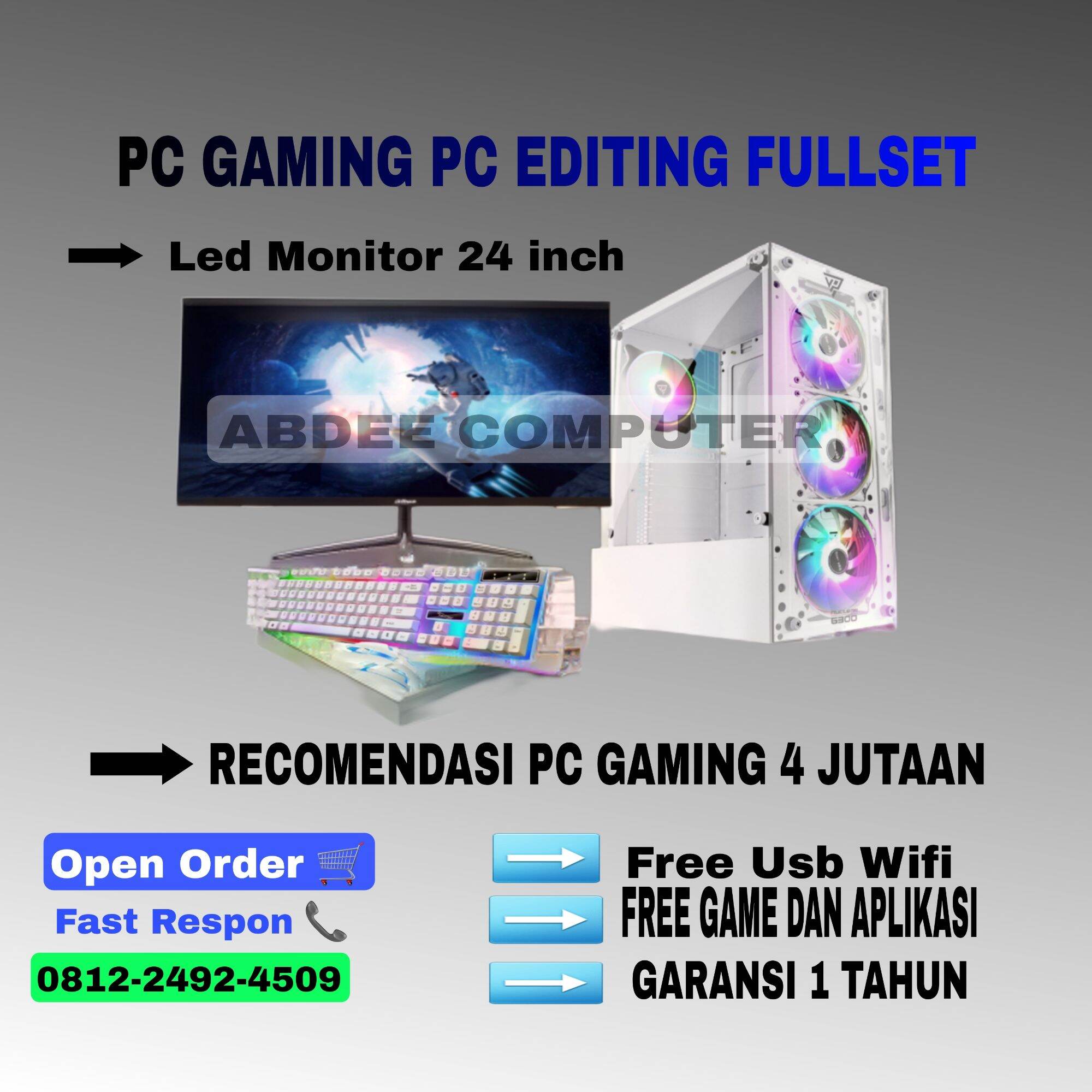 Jual Pc Gaming 3 Jutaan Full Set Terbaru - Jun 2024 | Lazada.co.id
