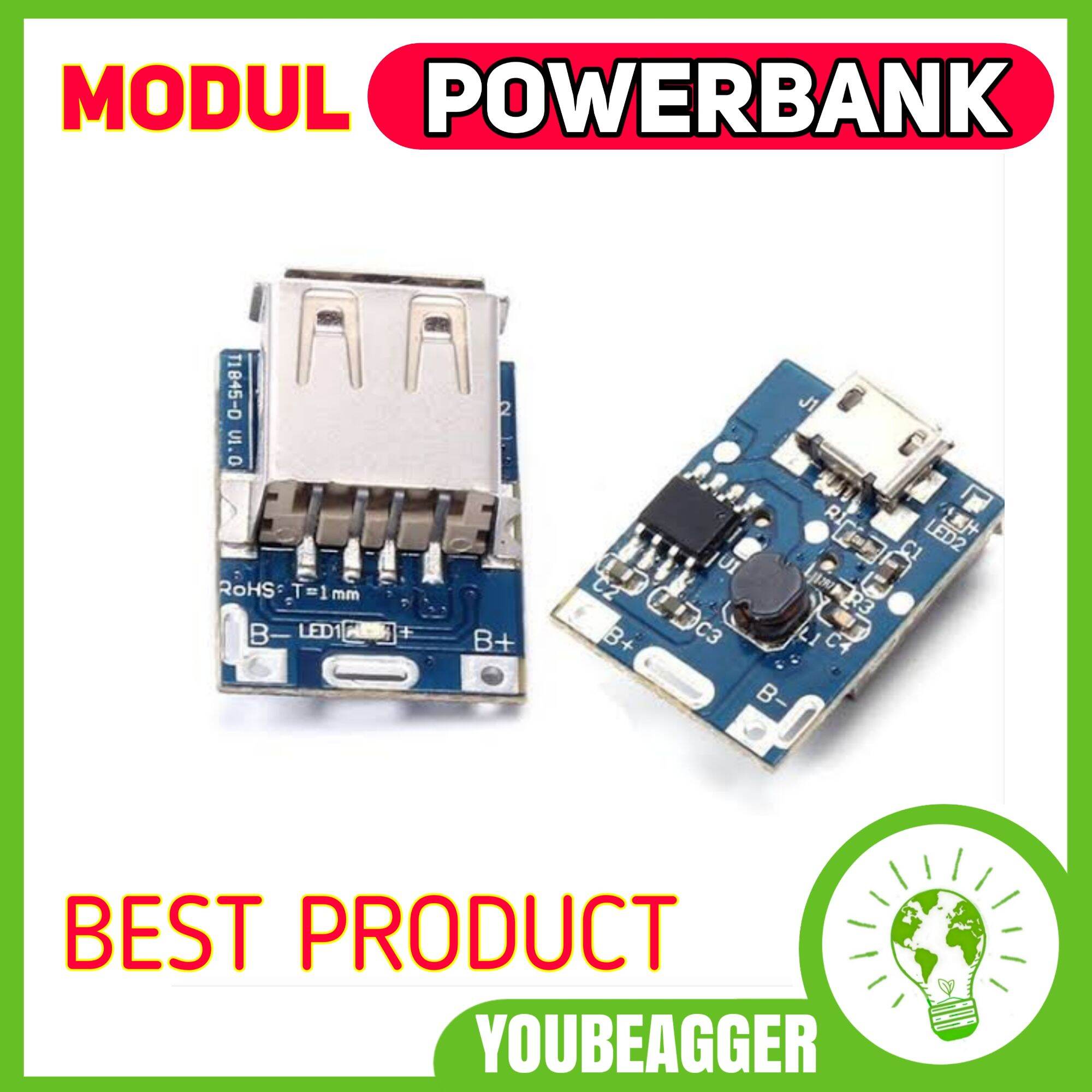Modul powerbank 5v 1A | Lazada Indonesia