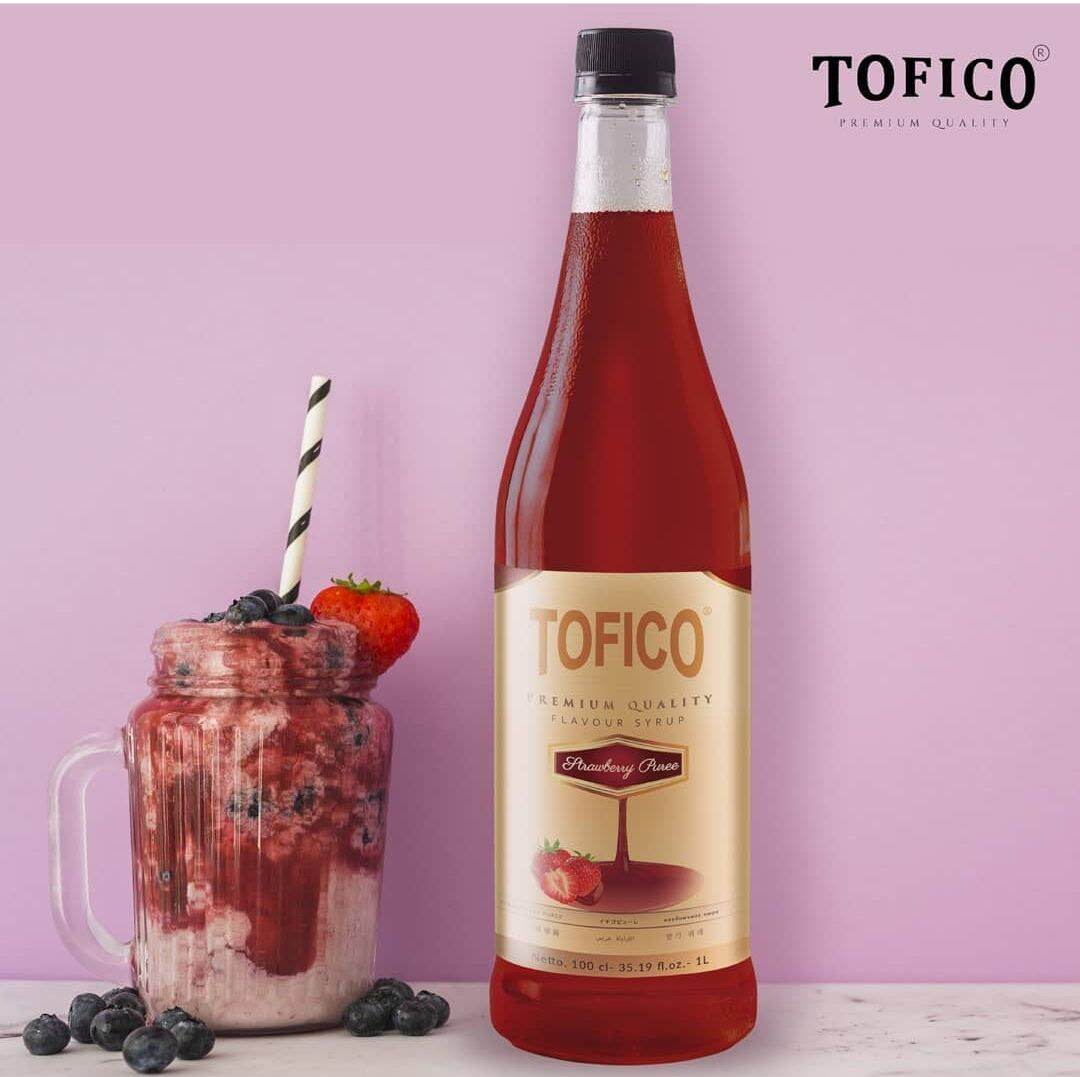 TOFICO SYRUP / TOFICO SIRUP (1 LITER ) - STRAWBERRY PURE | Lazada Indonesia