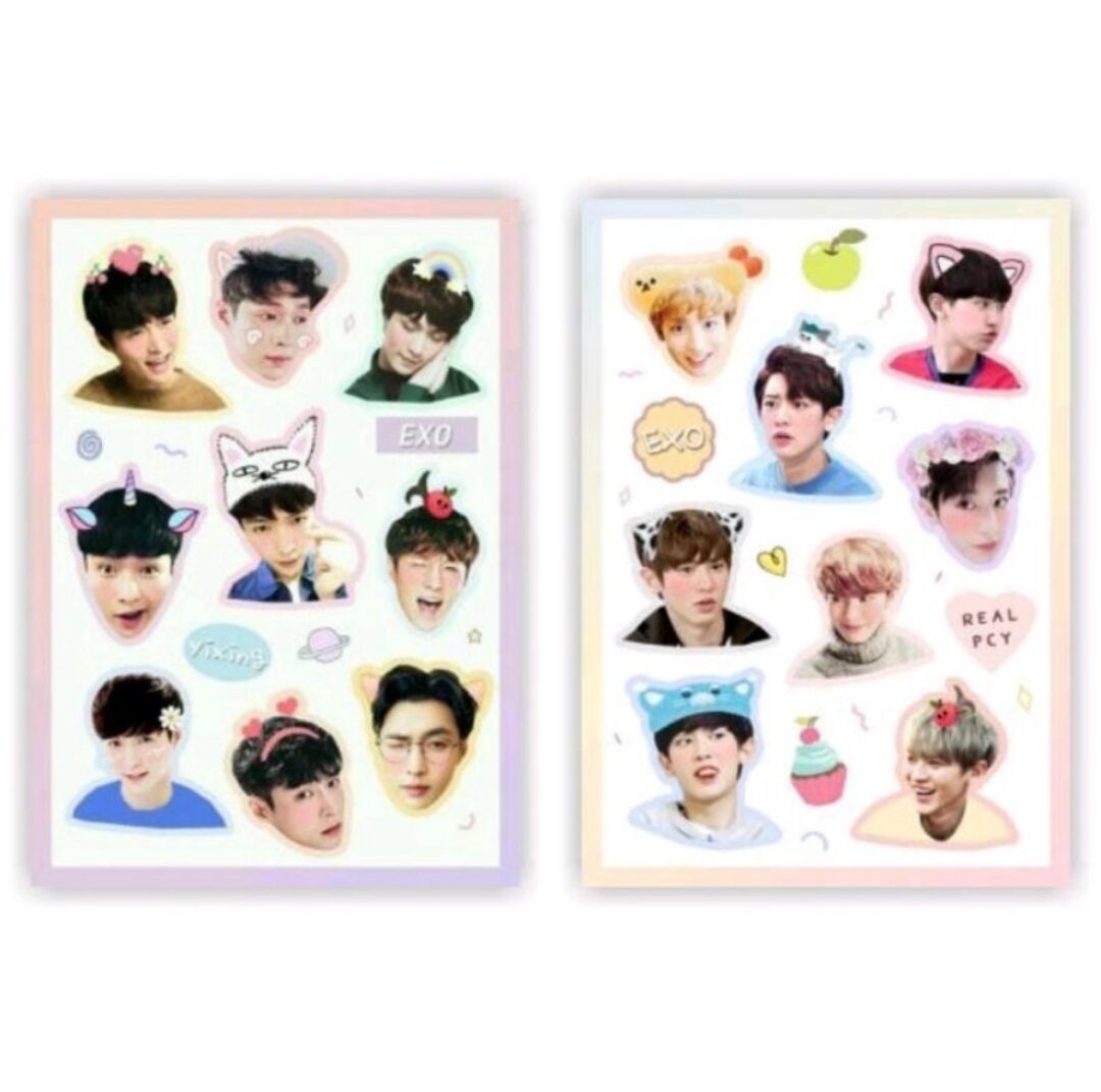 Kpop Stiker Cute EXO Ready semua member (Baca Deskripsi !!!) | Lazada ...
