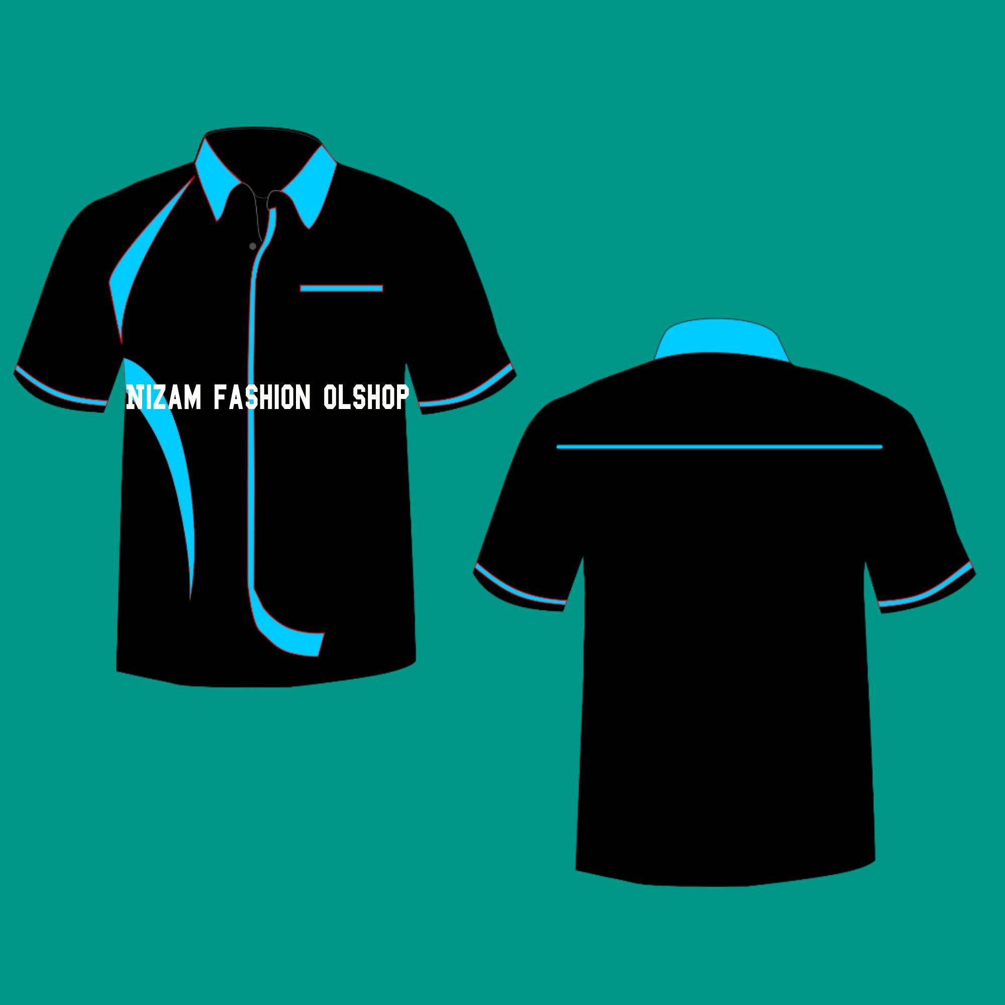 PROMO KEMEJA SERAGAM KERJA KARYAWAN KOMBINASI WARNA KEMEJA SERAGAM ...