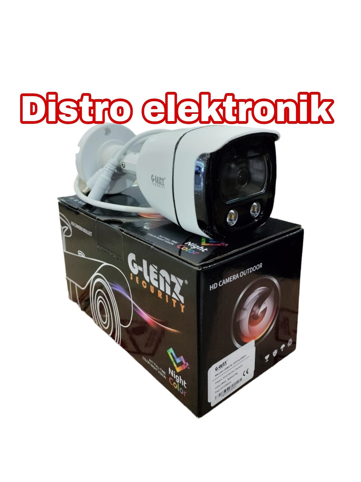 Camera Cctv G-lenz 2mp Colorvu Night Vision Kamera Outdoor Glenz 2 MP ...