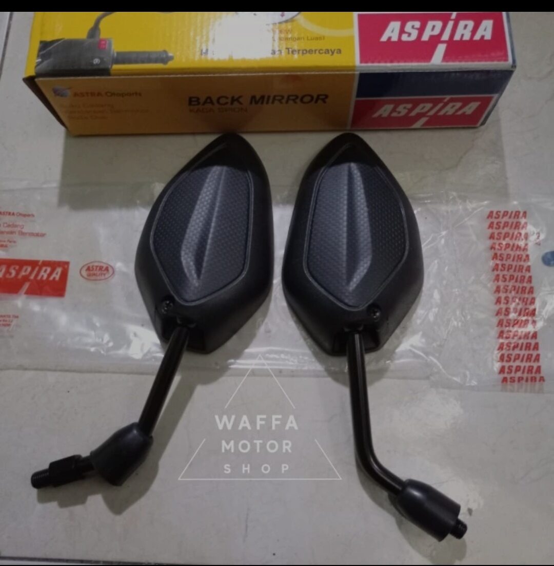 Spion aspira batang standar kaca cembung motor honda metik dan bebek ...