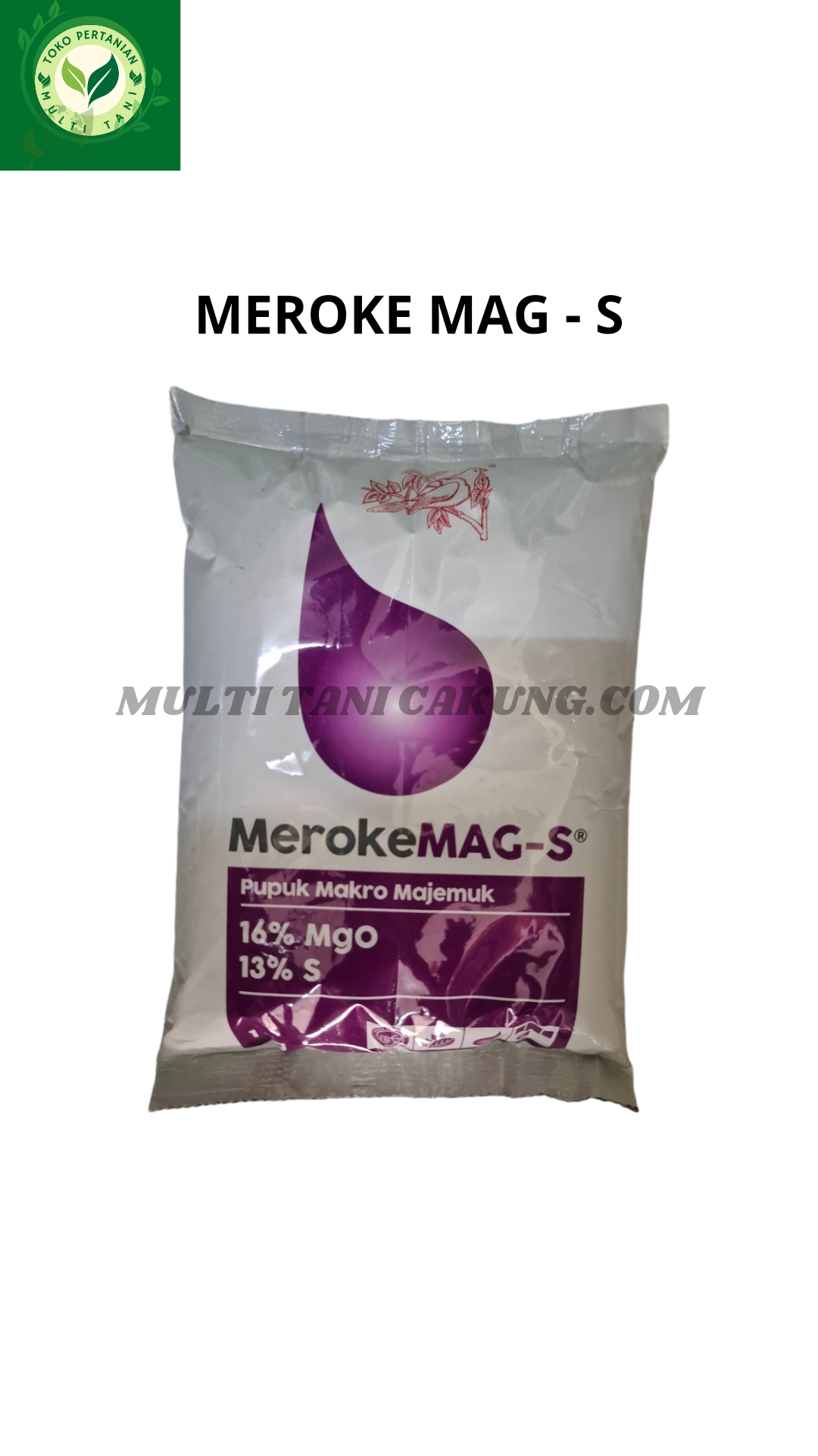 PUPUK MEROKE MAG S KEMASAN PABRIK 1KG PUPUK MAGNESIUM SULLFATE | Lazada ...