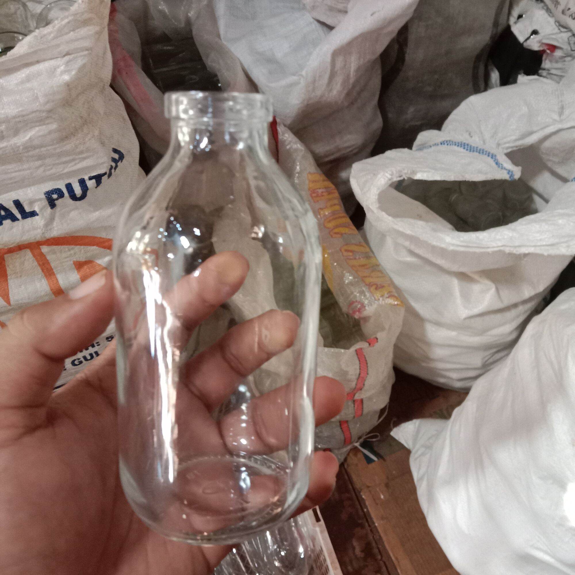 BOTOL KACA ASI 250ML / Botol infus / Botol Tempat ikan cupang / Tanpa ...