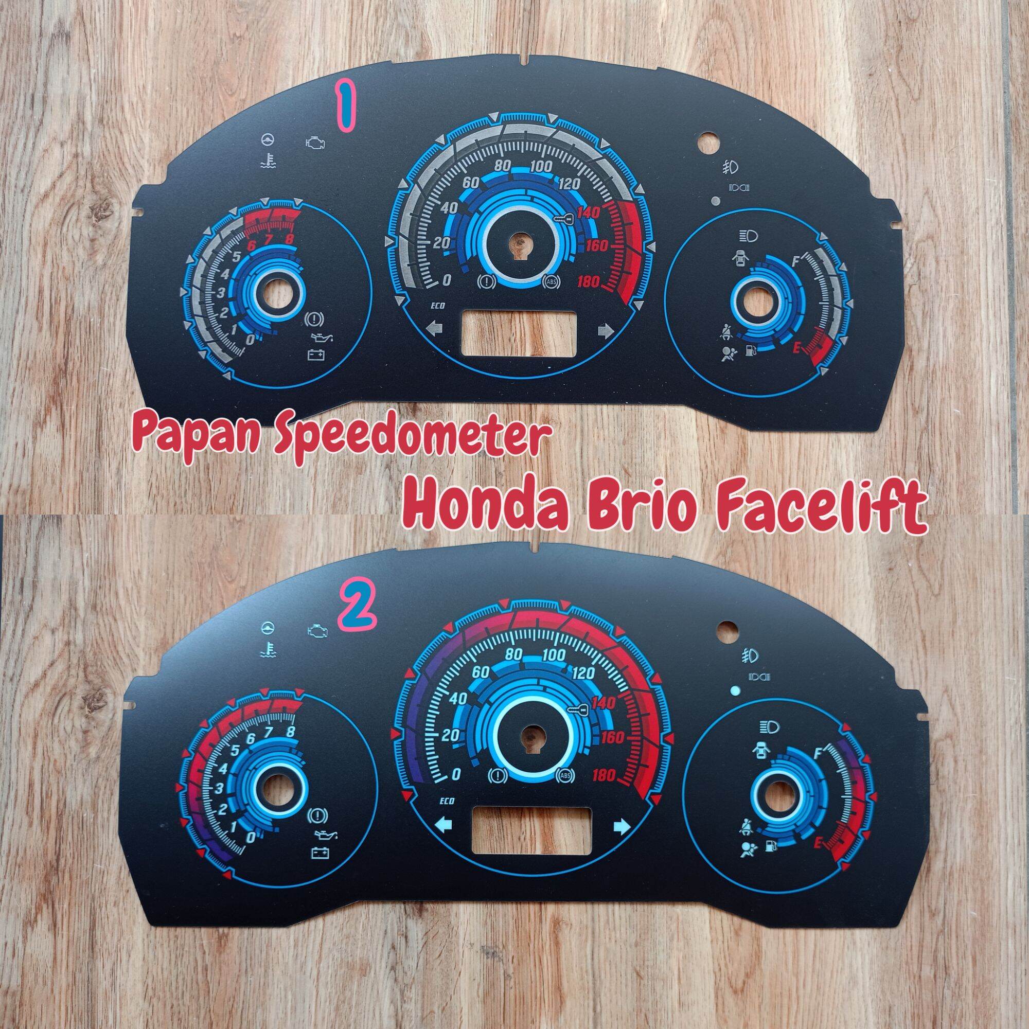 Papan Speedometer Variasi Honda Brio Facelift | Lazada Indonesia