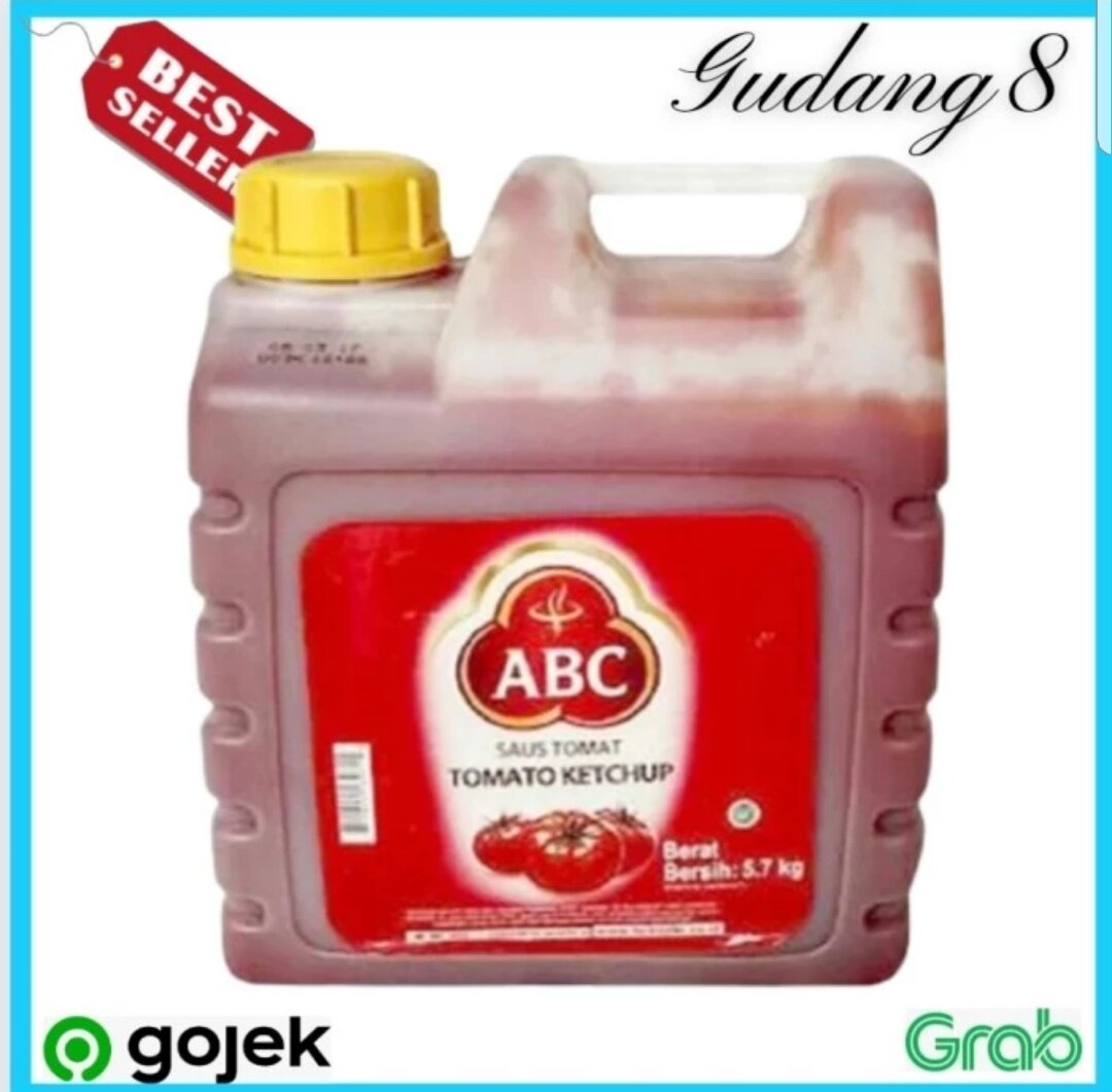 SAUS TOMAT ABC 5,7 kg , saus tomat abc jerigen | Lazada Indonesia