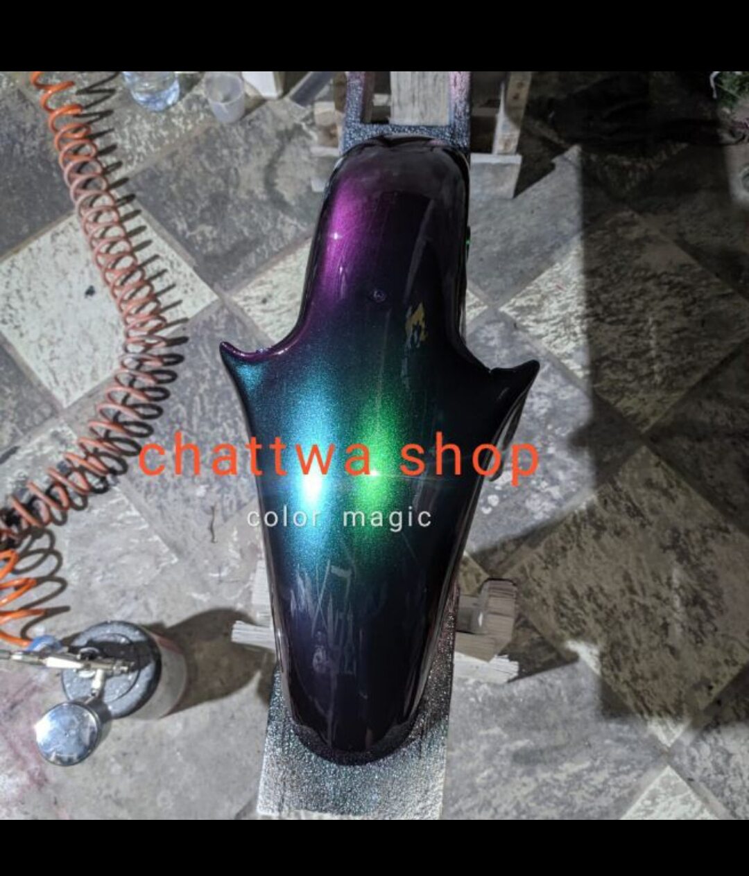 cat bunglon 5 warna color mogic cat motor mobil dan sepeda 100ml ...